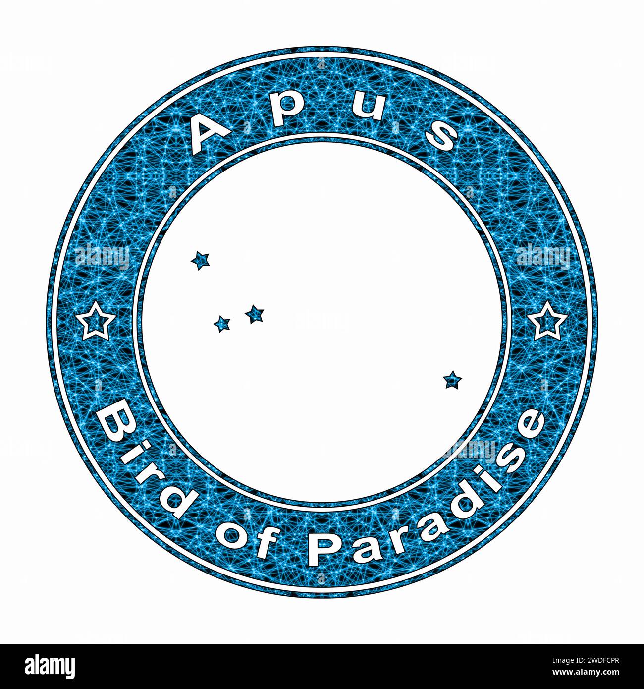 Bird of paradise constellation hi-res stock photography and images - Alamy