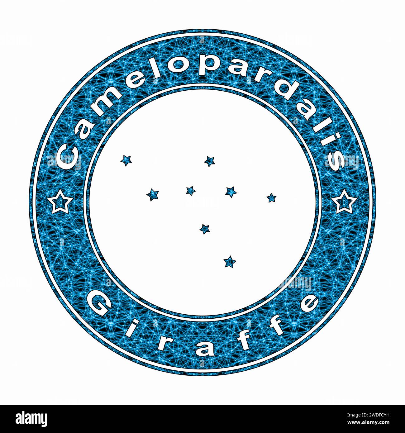 Camelopardalis Star Constellation, Cluster of Stars, Giraffe ...