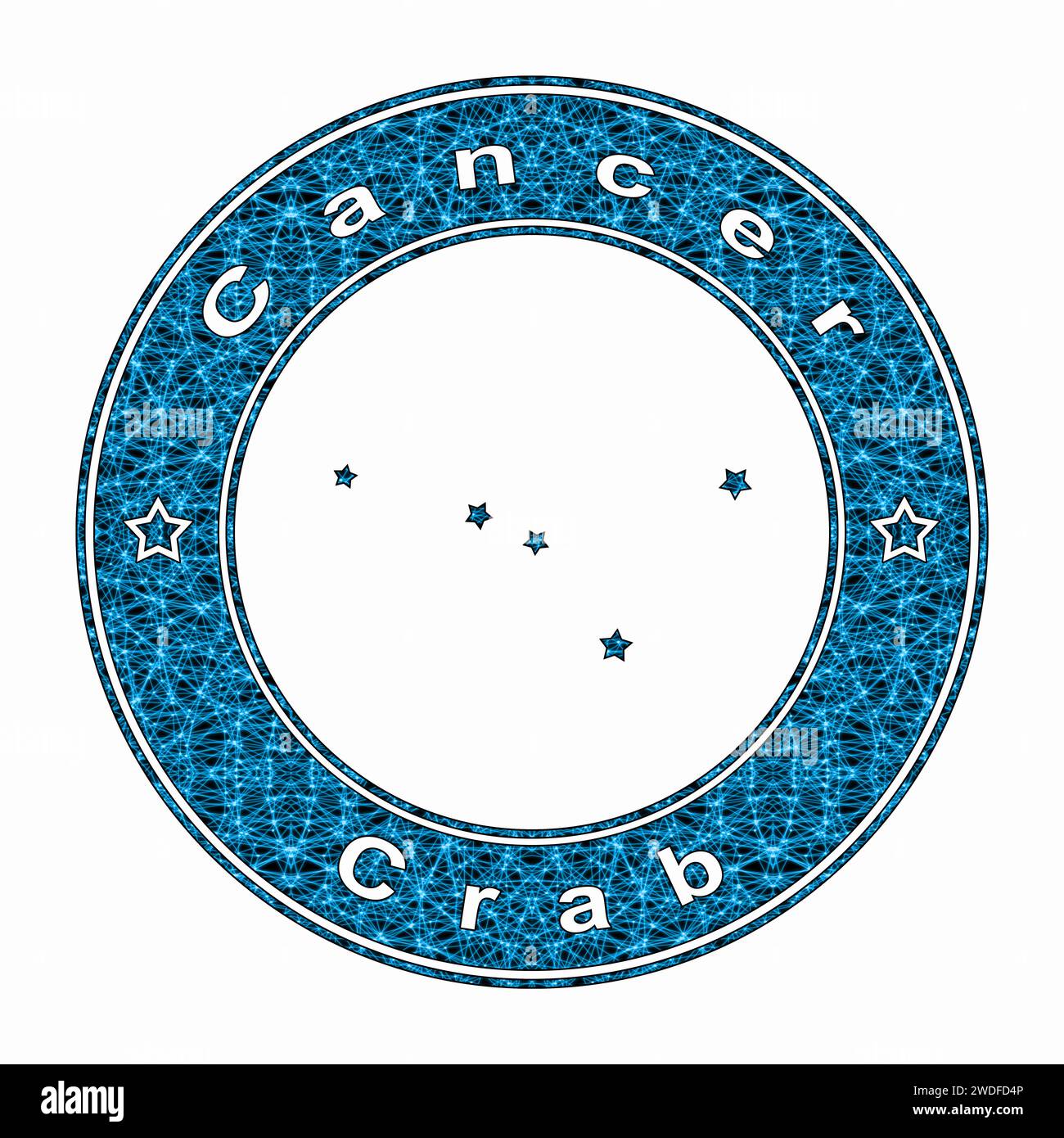 Cancer Star Constellation, Cluster of Stars, Crab Constellation Stock ...