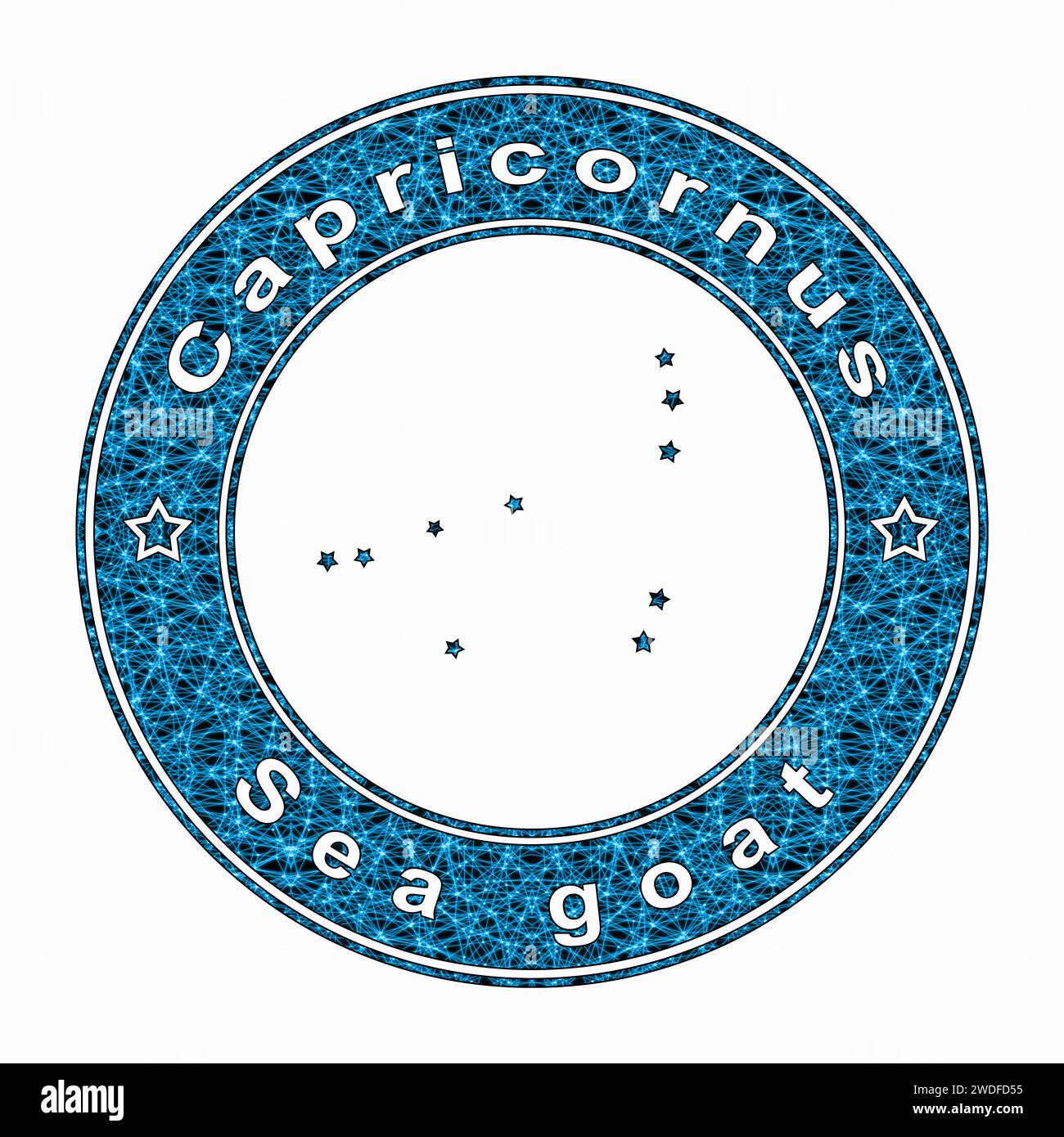 Capricornus Star Constellation, Cluster of Stars, Sea Goat ...