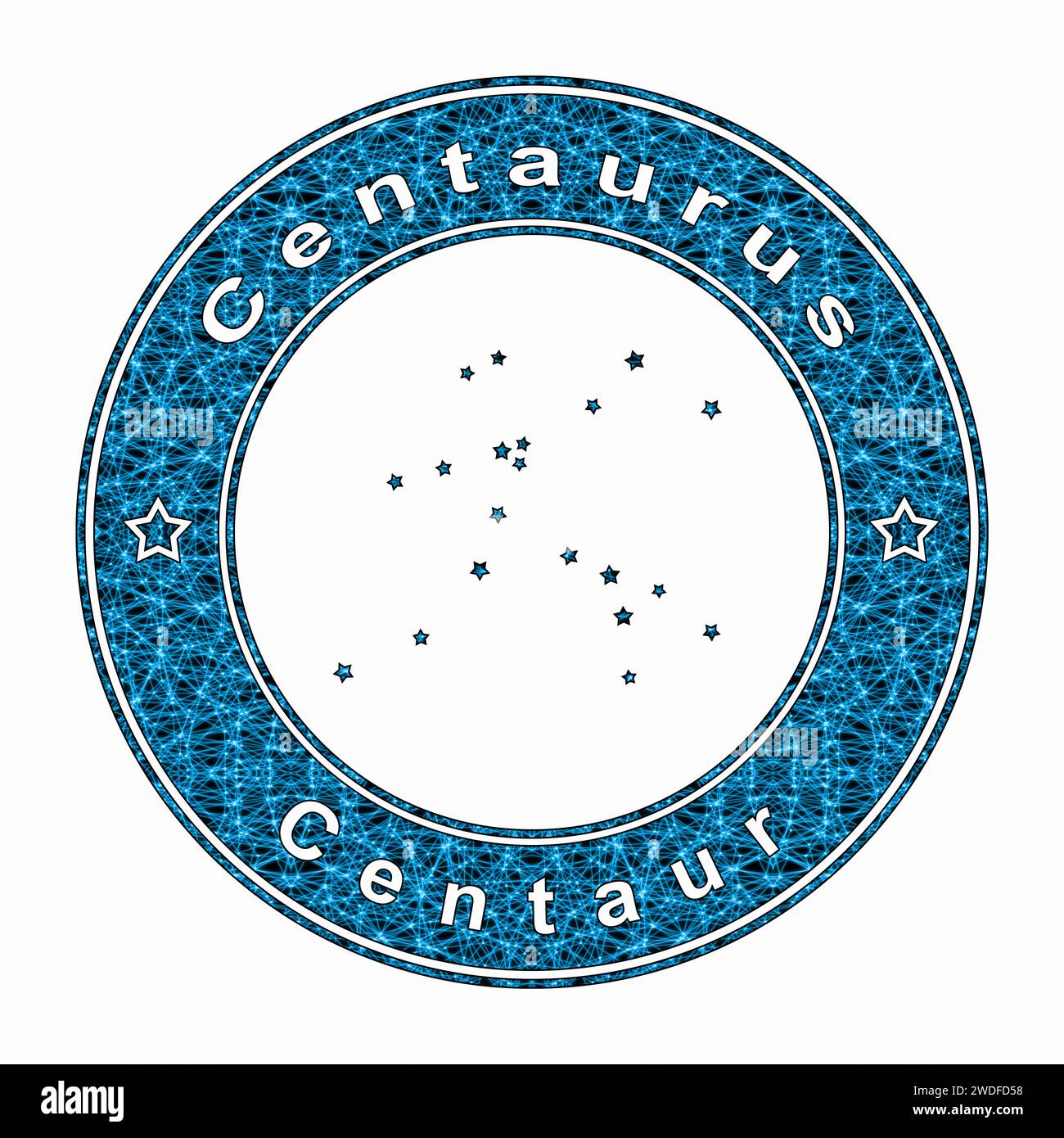 Centaurus Star Constellation, Cluster of Stars Stock Photo - Alamy