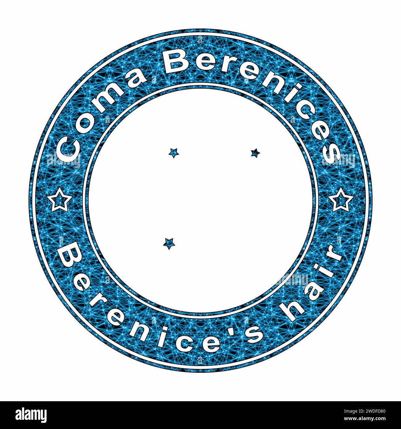 Coma Berenices Star Constellation, Cluster of Stars, Berenice hair ...