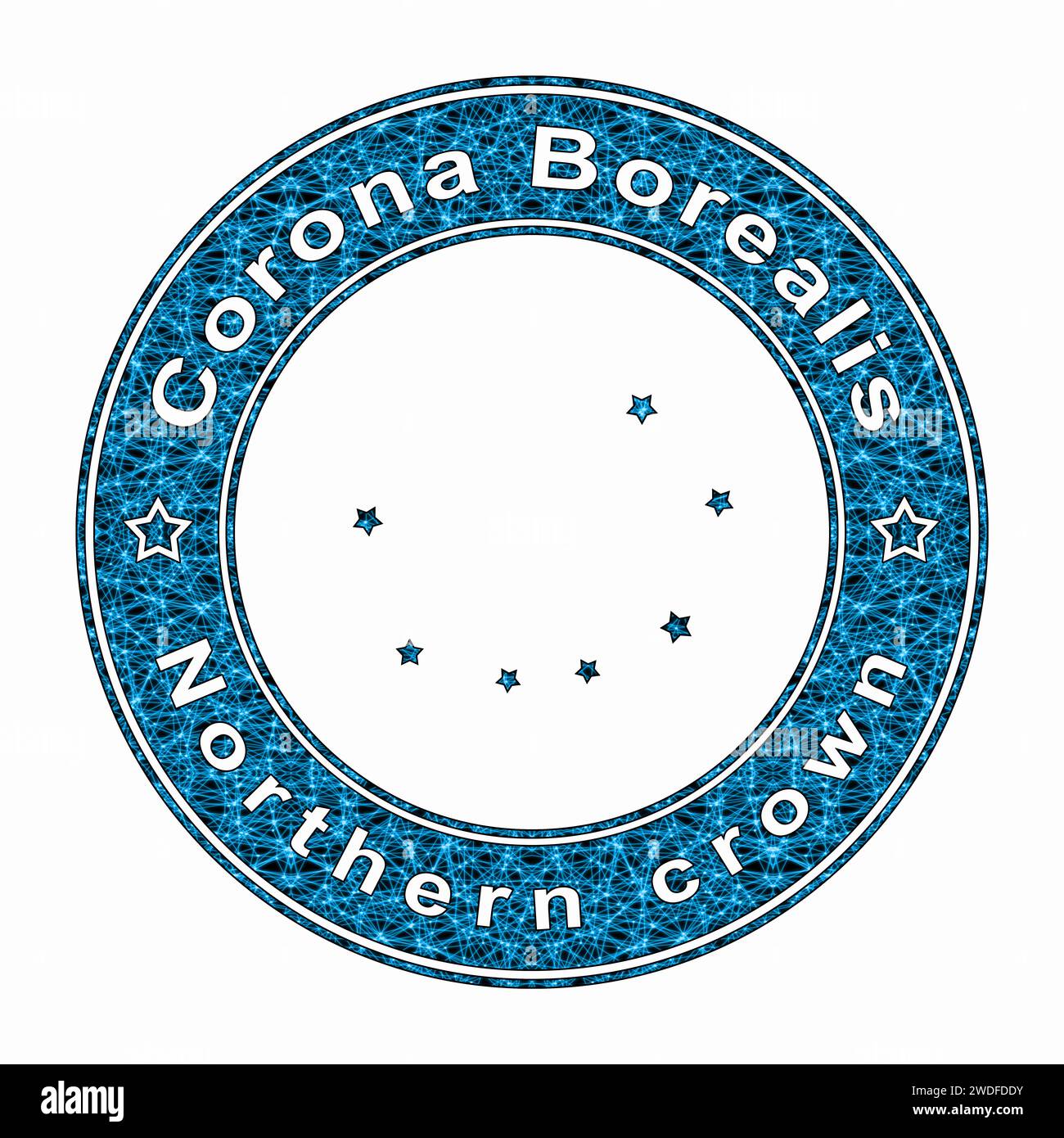 Corona Borealis Star Constellation, Cluster of Stars, Northern Crown ...