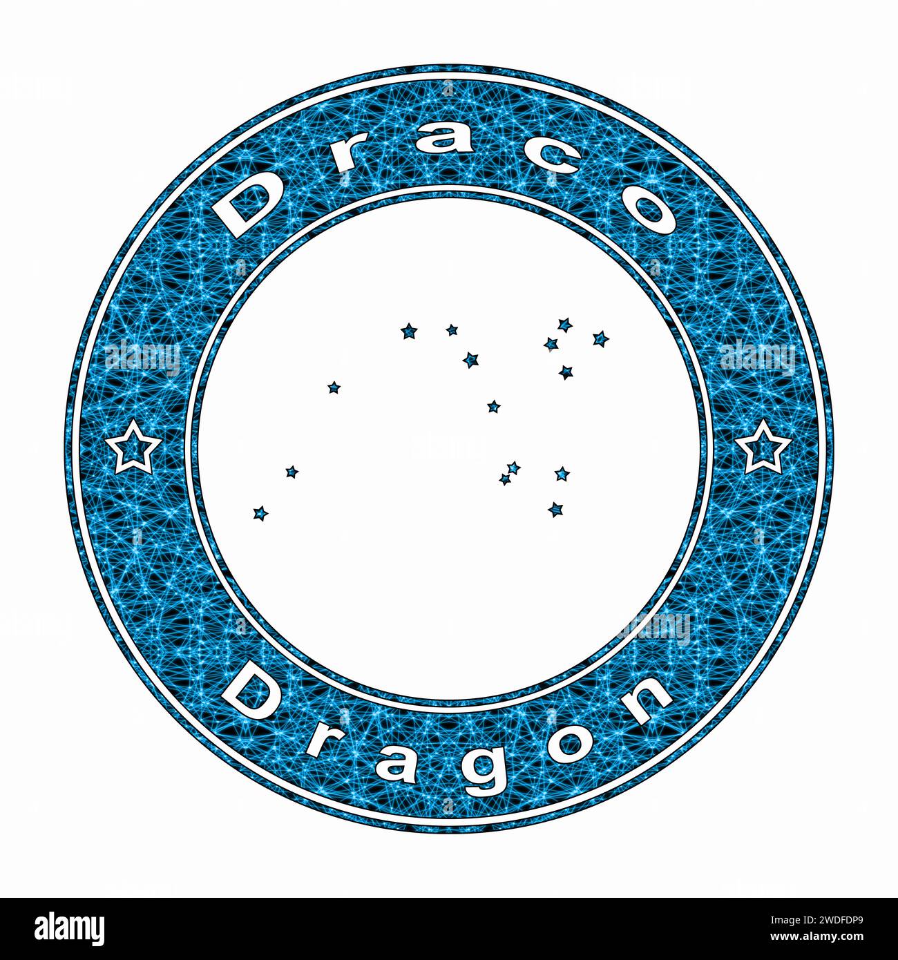 Draco constellation Cut Out Stock Images & Pictures - Alamy