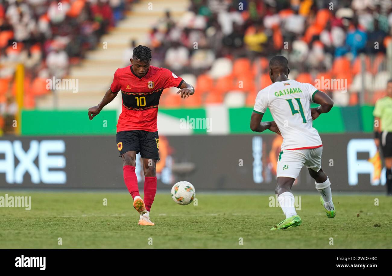 Bouake, Ivory Coast. 20th Jan, 2024. 1 20, 2024. LIVE images from Group ...