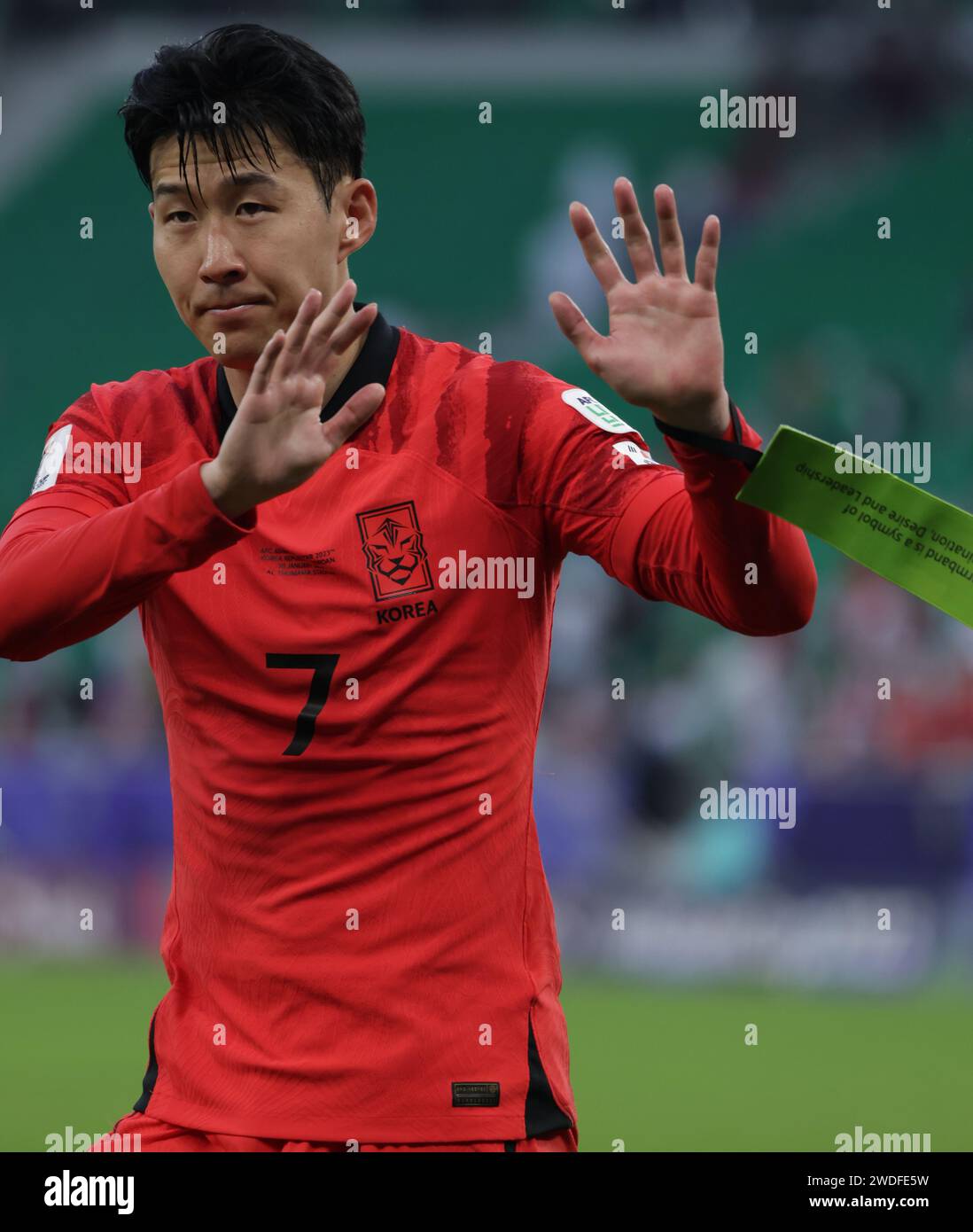 Qatar, Doha, 20 January 2024 - Son Heung-min of South Korea (Tottenham ...
