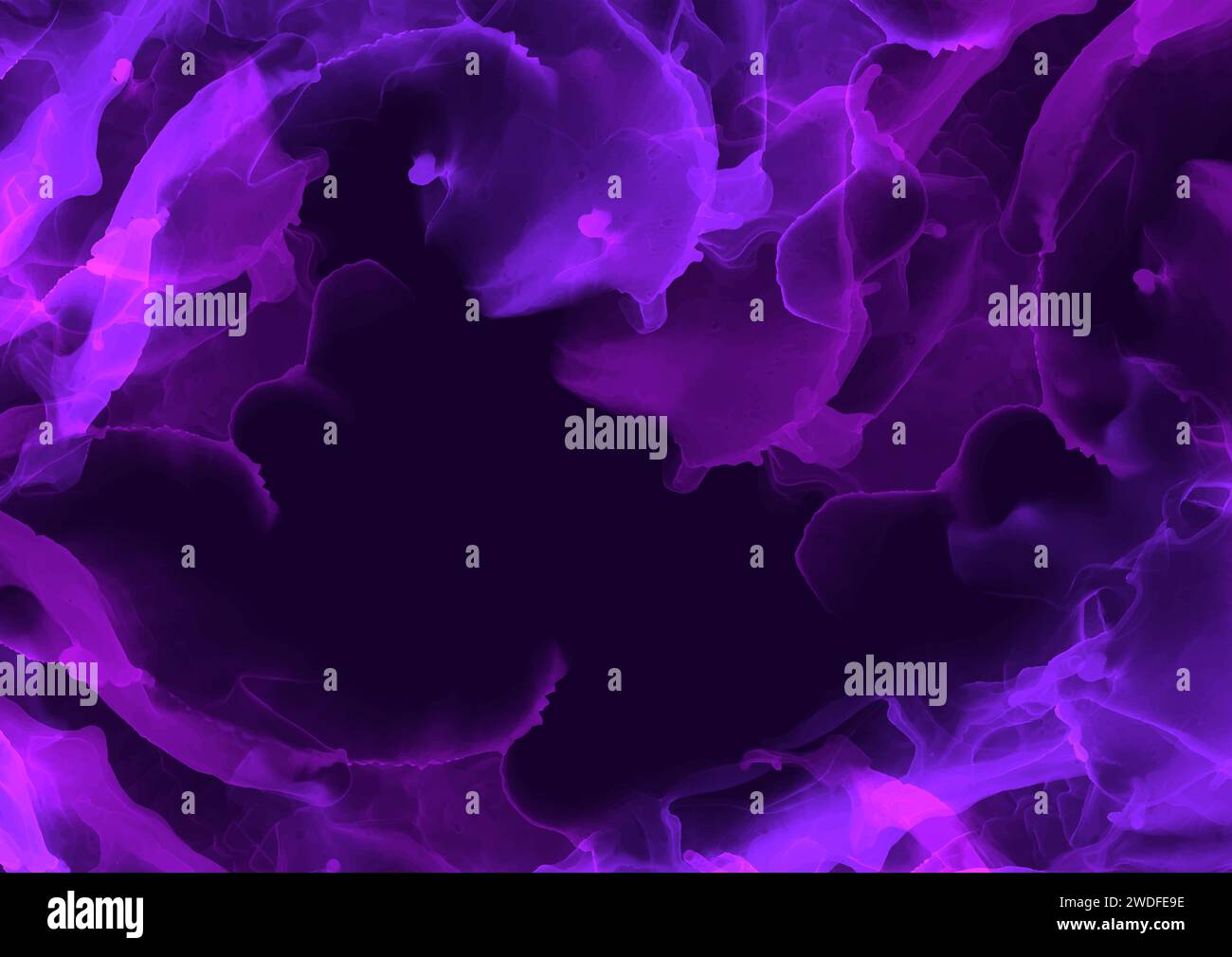 Dark purple hand painted alcohol ink background design Stock Vector ...