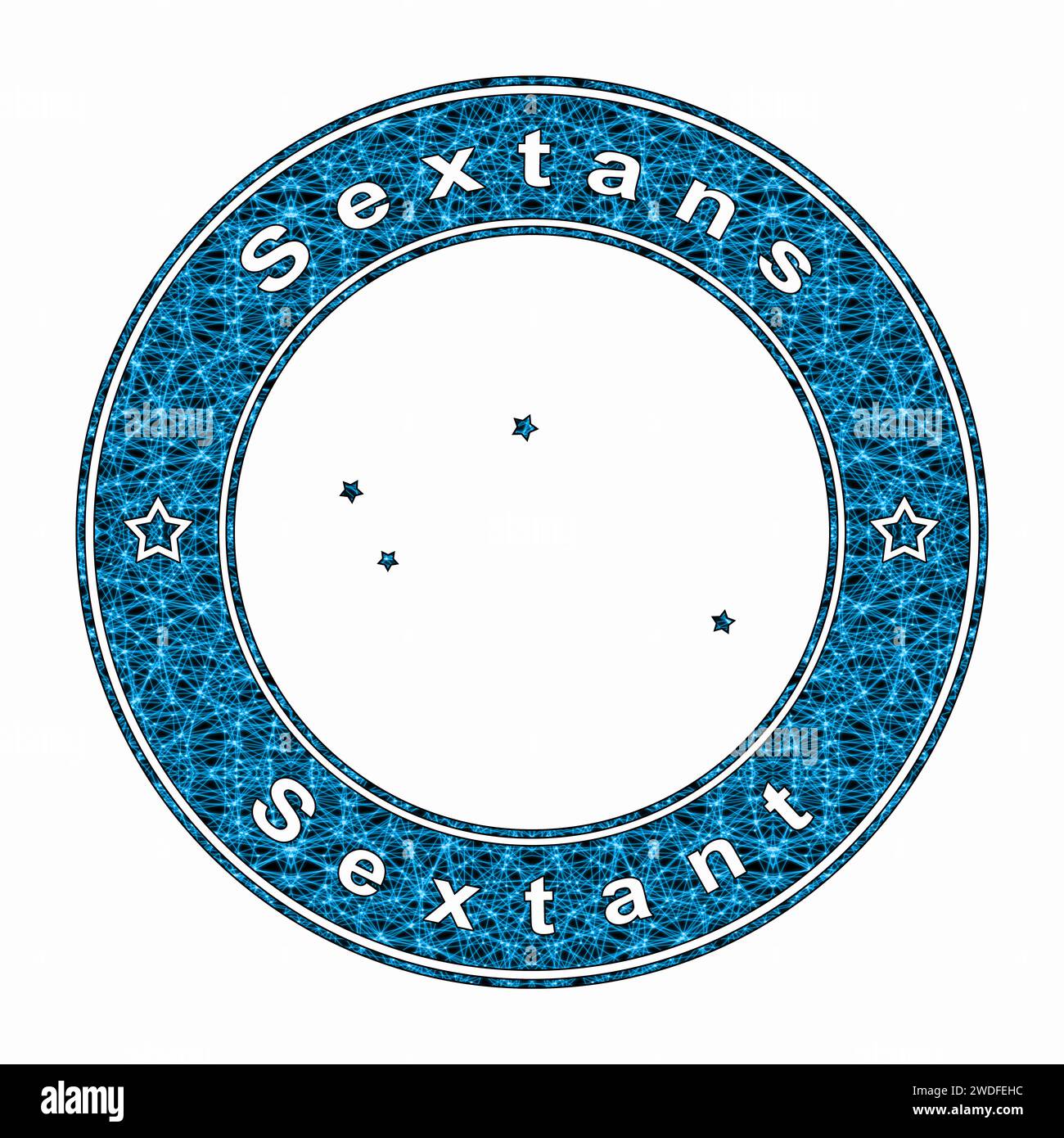 Sextans Star Constellation, Cluster of Stars, Sextant Constellation ...