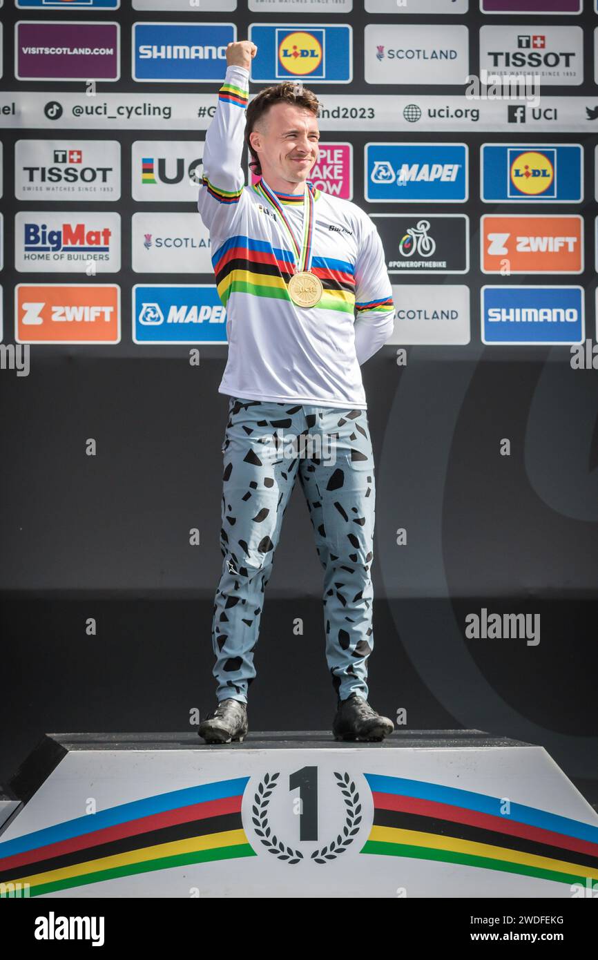 Romain MAHIEU (France), Elite Men World Champion, 2023 UCI BMX Racing ... Romain MAHIEU (France), Elite Men World Champion, 2023 UCI BMX Racing ...