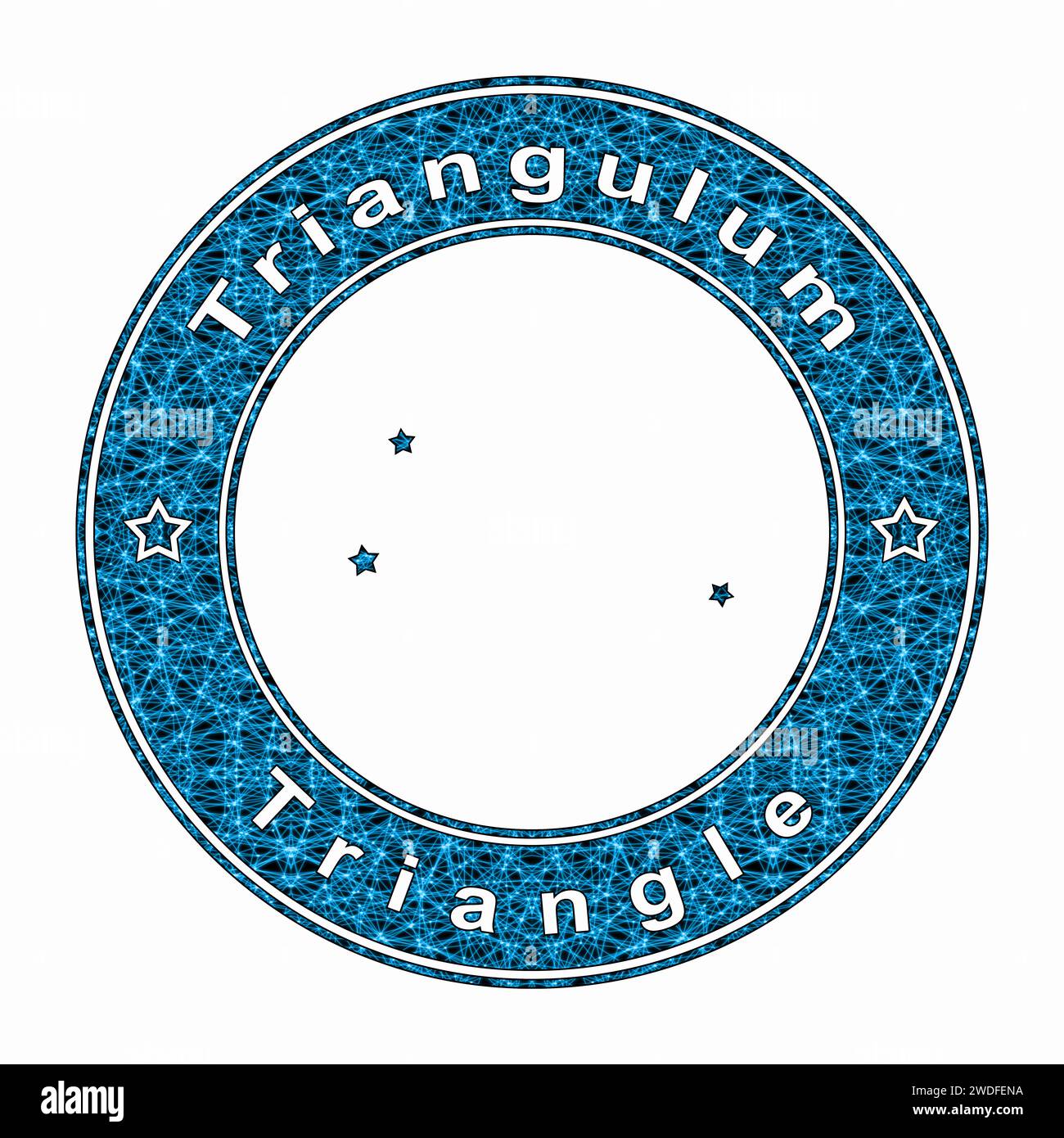 Triangulum Star Constellation, Cluster of Stars,Triangle Constellation ...
