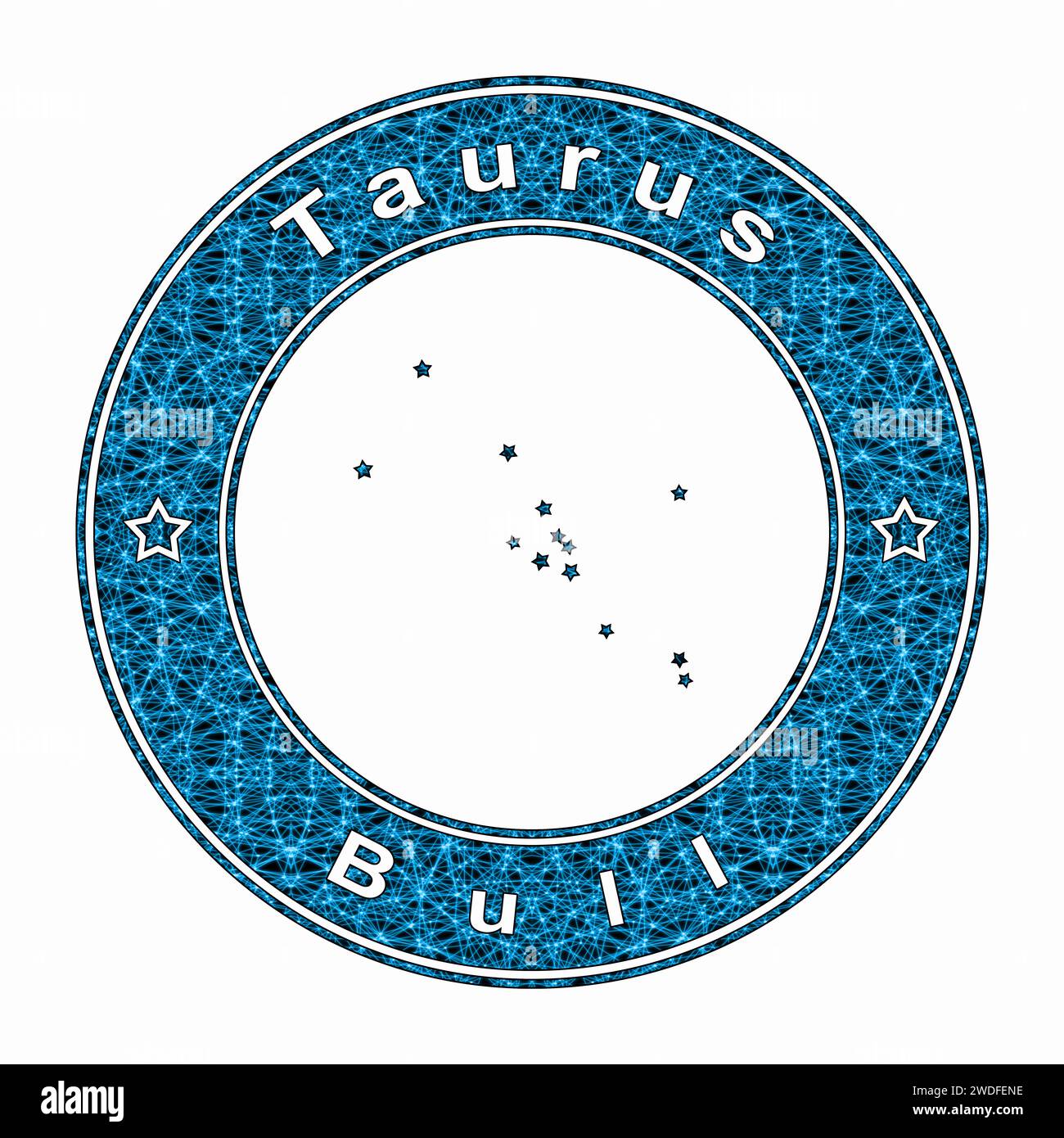 Taurus Star Constellation, Cluster of Stars, Bull Constellation Stock ...