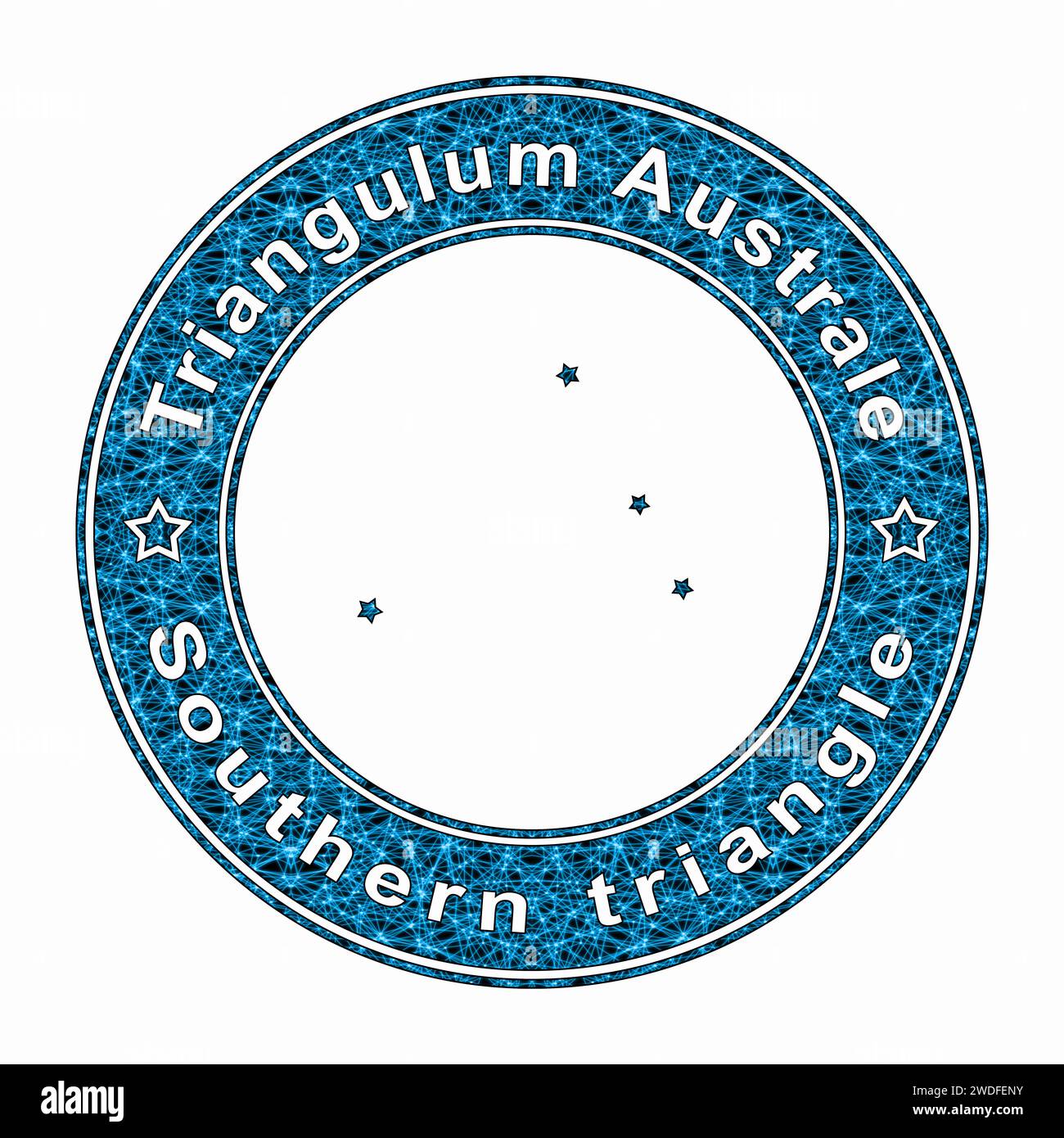 Triangulum Australe Star Constellation, Cluster of Stars, Southern ...
