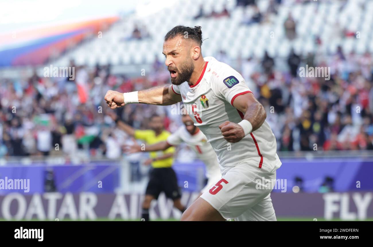 Doha, Qatar. 20th Jan, 2024. Qatar, Doha, 20 January 2024 - Yazan Al ...