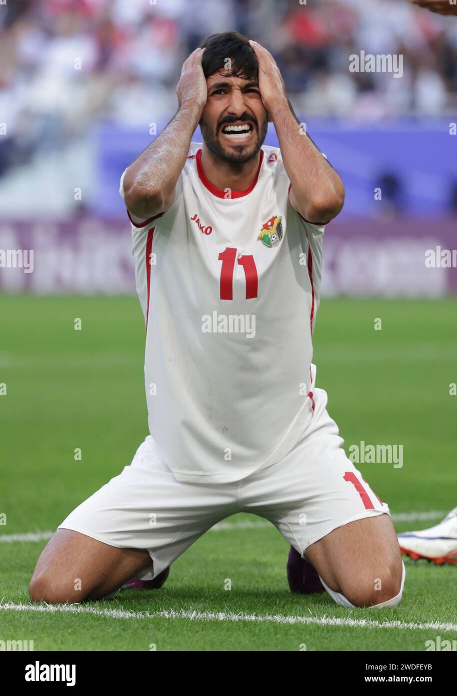 Doha, Qatar. 20th Jan, 2024. Qatar, Doha, 20 January 2024 - Yazan Al ...