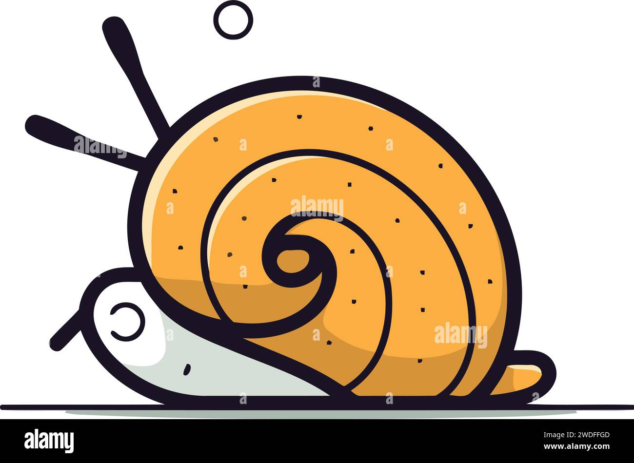 Snail icon. Cartoon illustration of snail vector icon for web design ...