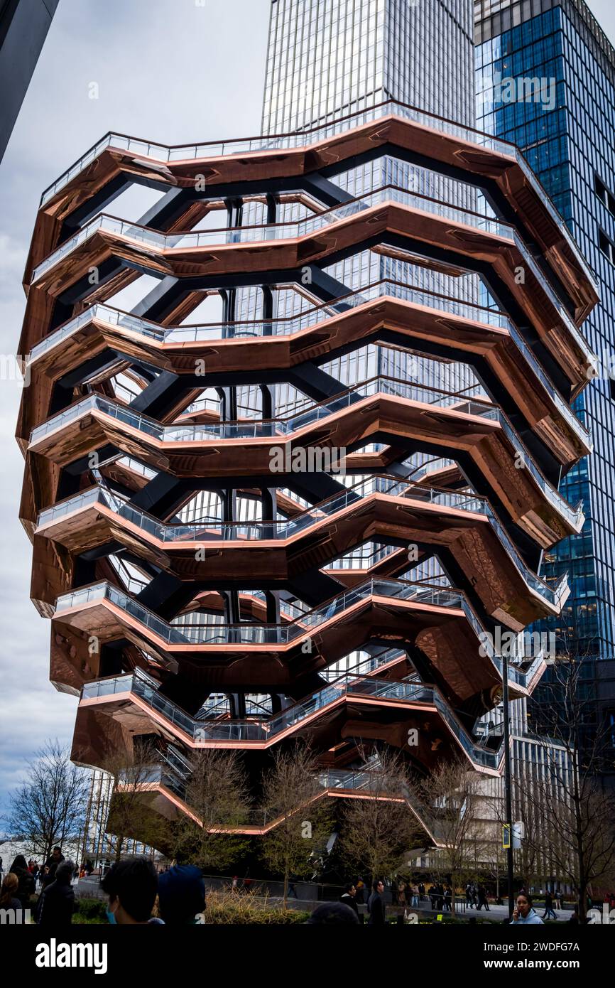 The Vessel, Hudson Yards, Manhattan, New York Stock Photo - Alamy