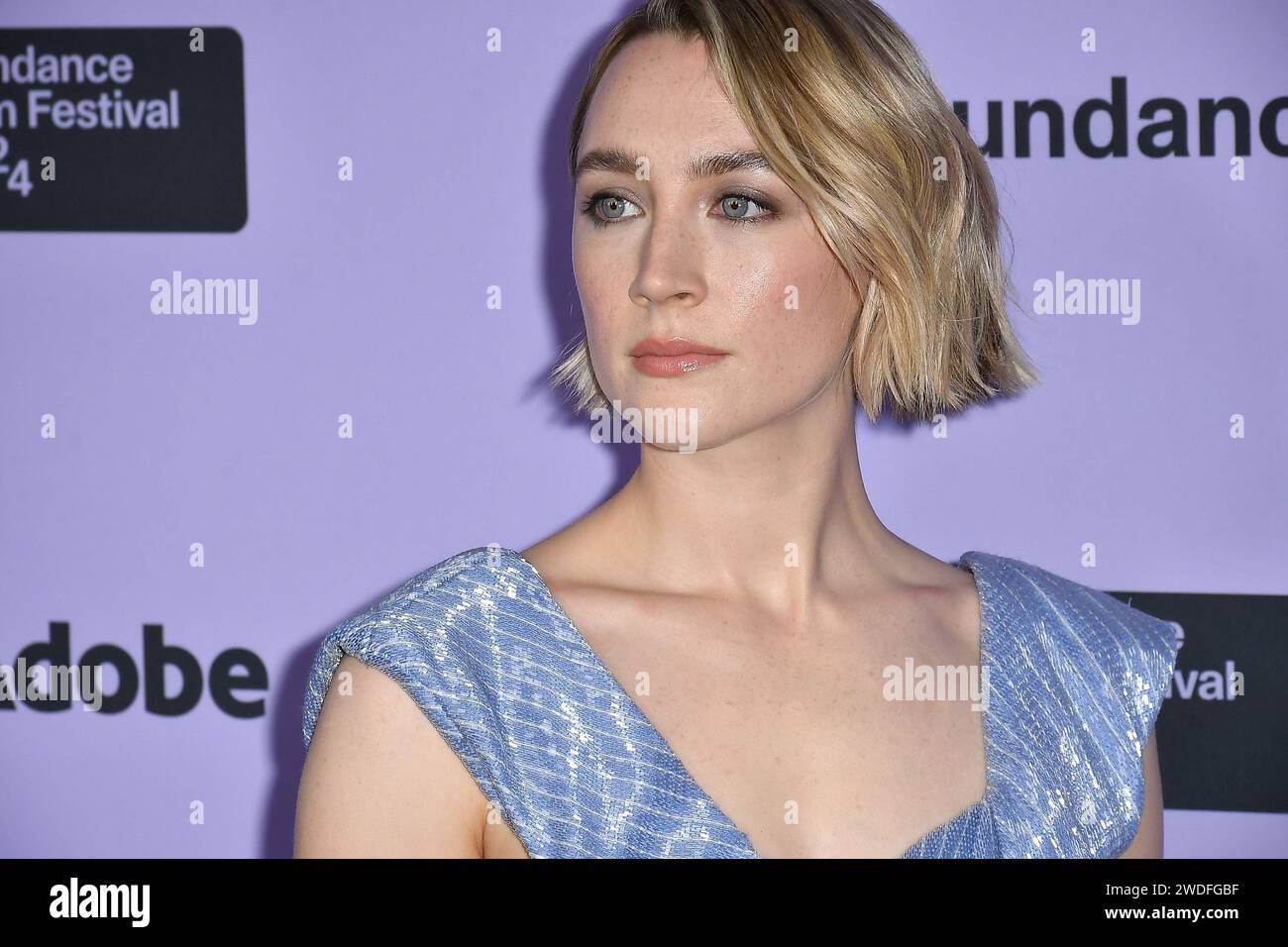 Saoirse Ronan attends "The Outrun" Premiere during the 2024 Sundance ...