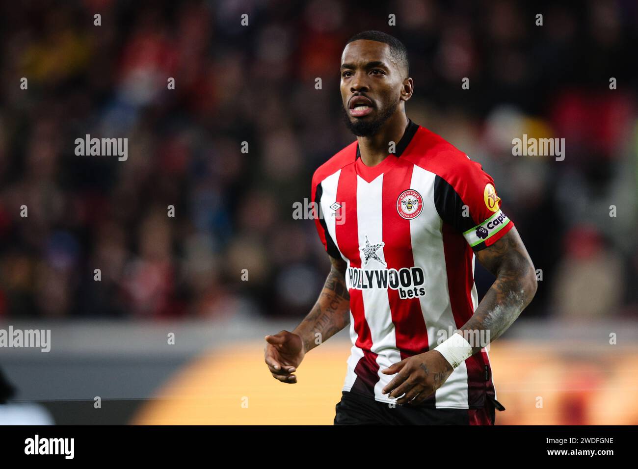 LONDON, UK - 20th Jan 2024: Ivan Toney of Brentford during the Premier ...