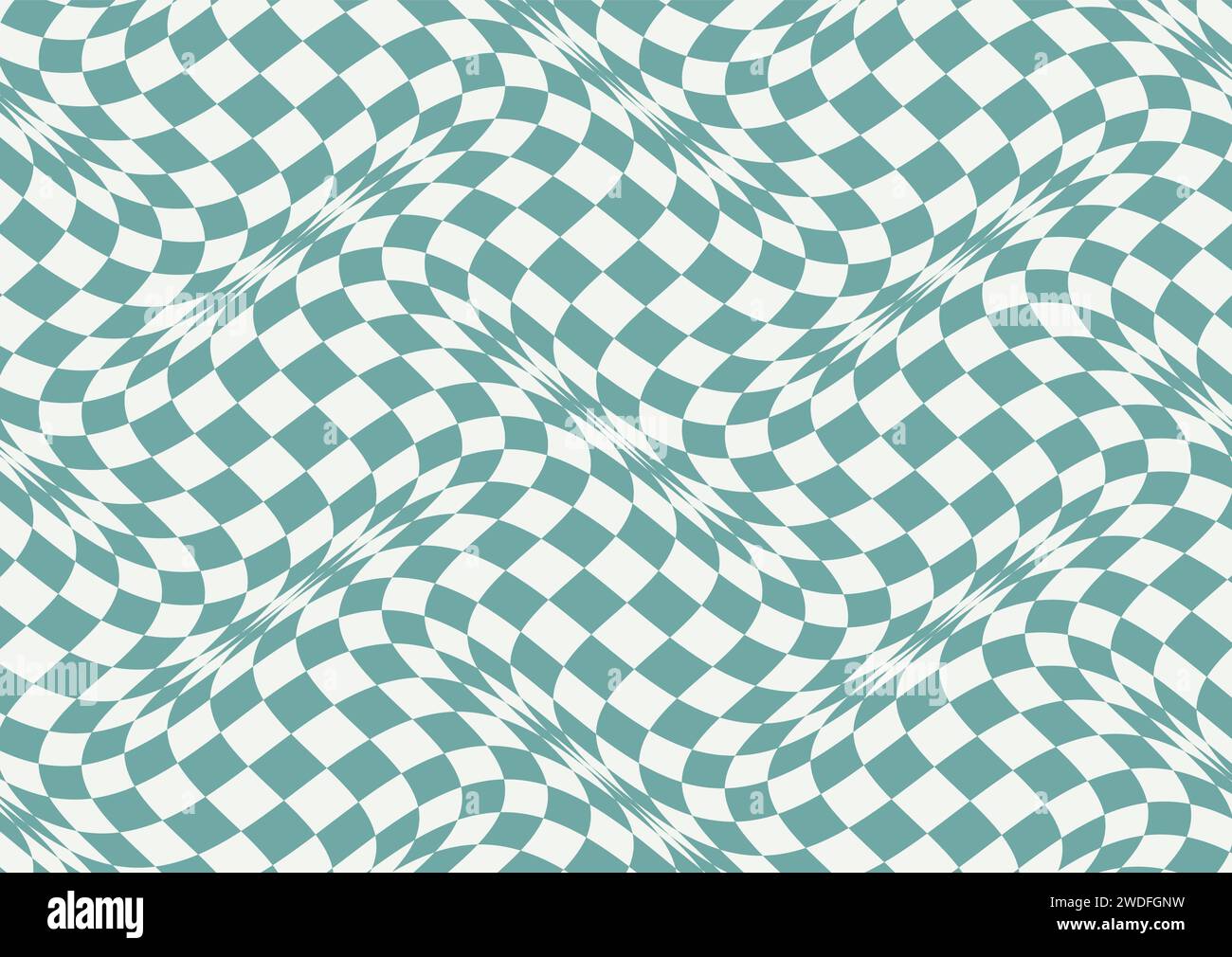 Abstract background with distorted checker board design Stock Vector Image & Art - Alamy