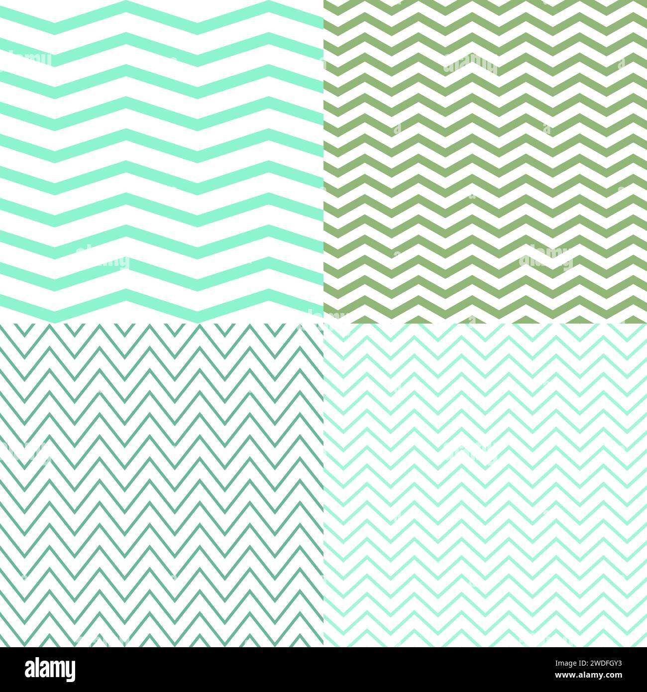 Collection of zig zag pattern backgrounds Stock Vector Image & Art - Alamy
