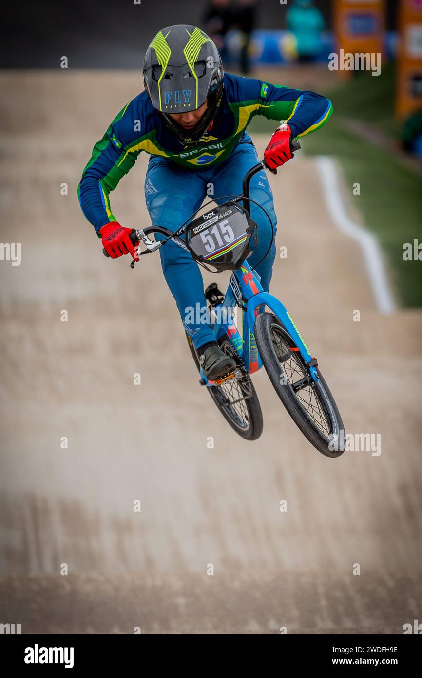 Vicente Cesar GARCIA PINTO (Brazil) Under 23 men, at the 2023 UCI BMX ...