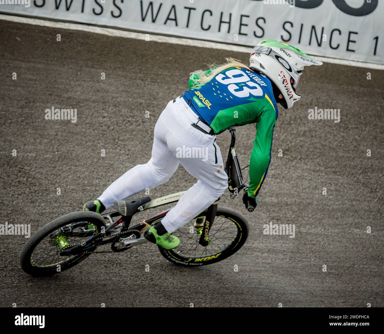 Priscilla Carnaval STEVAUX (BRA) Team Brazil, Elite Women BMX Racer, at ...
