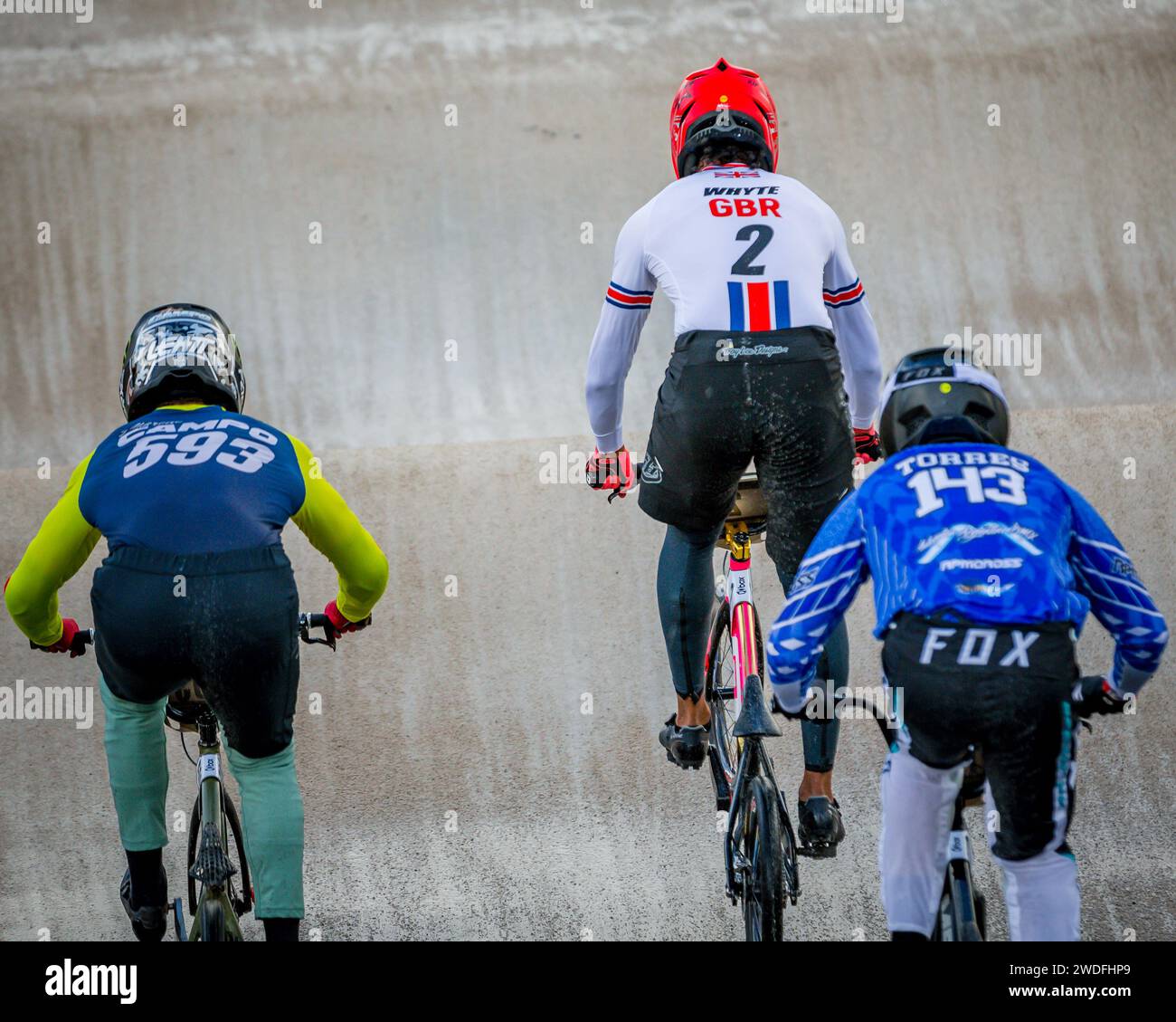 Kye WHYTE (GBR) Elite Men BMX RAcer, leads the pack at the 2023 UCI BMX ... Kye WHYTE (GBR) Elite Men BMX RAcer, leads the pack at the 2023 UCI BMX ...
