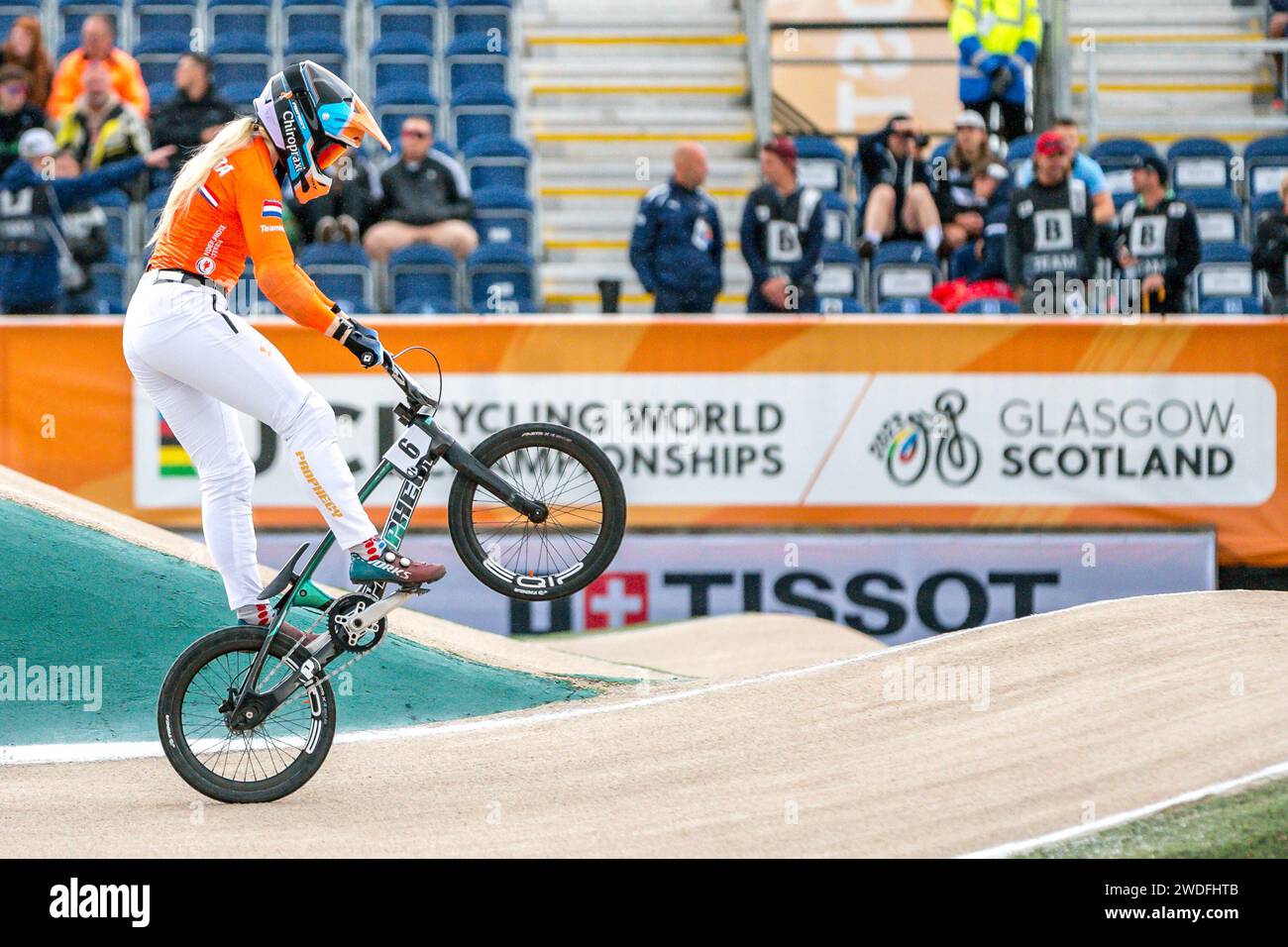 Manon VEENSTRA (NED), Elite Woman BMX Racer (Netherlands) at the 2023 ...