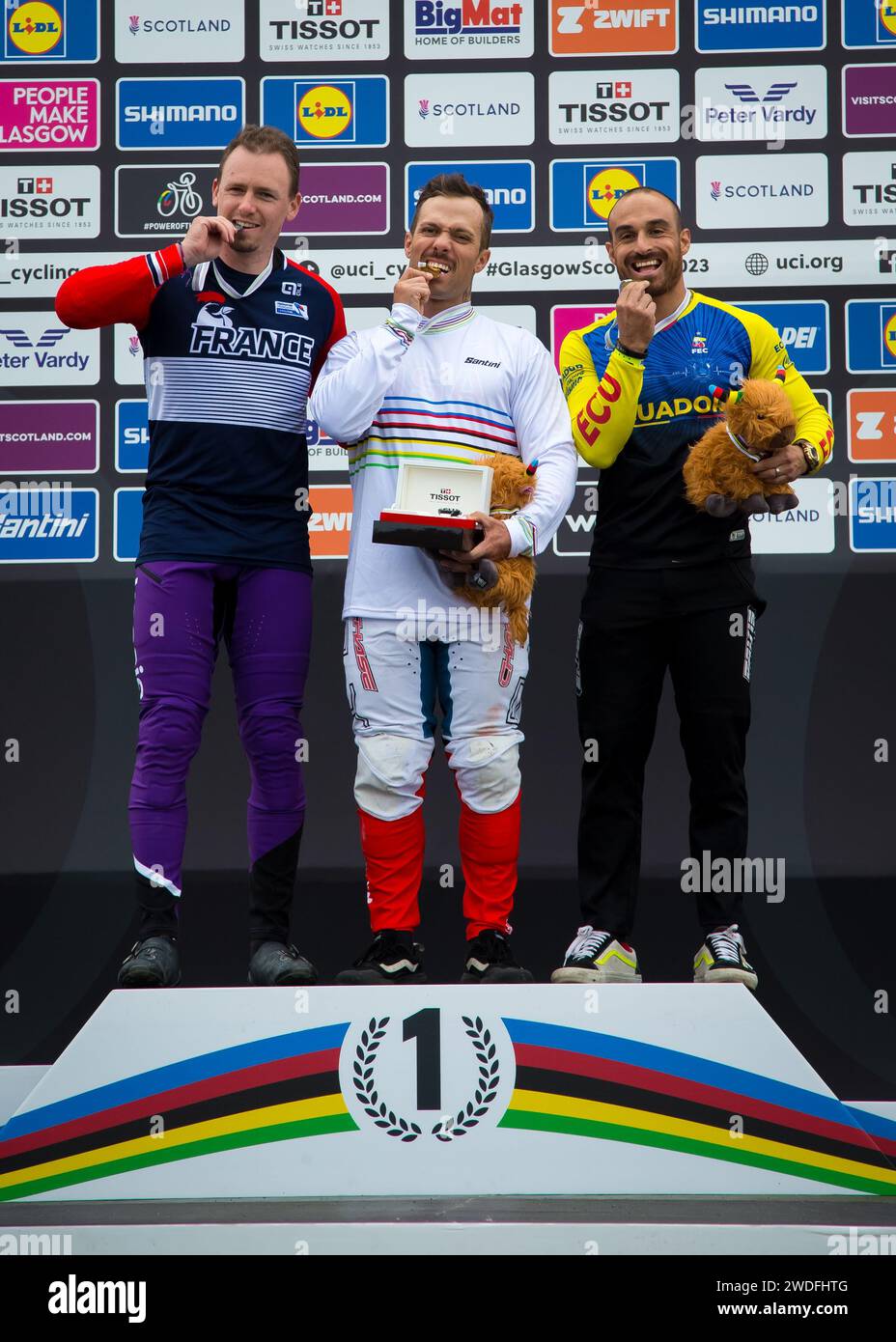 Barry NOBLES (USA), Chauvin THIBAUD (FRA) and Emilio FALLA BUCHELY (ECU ...