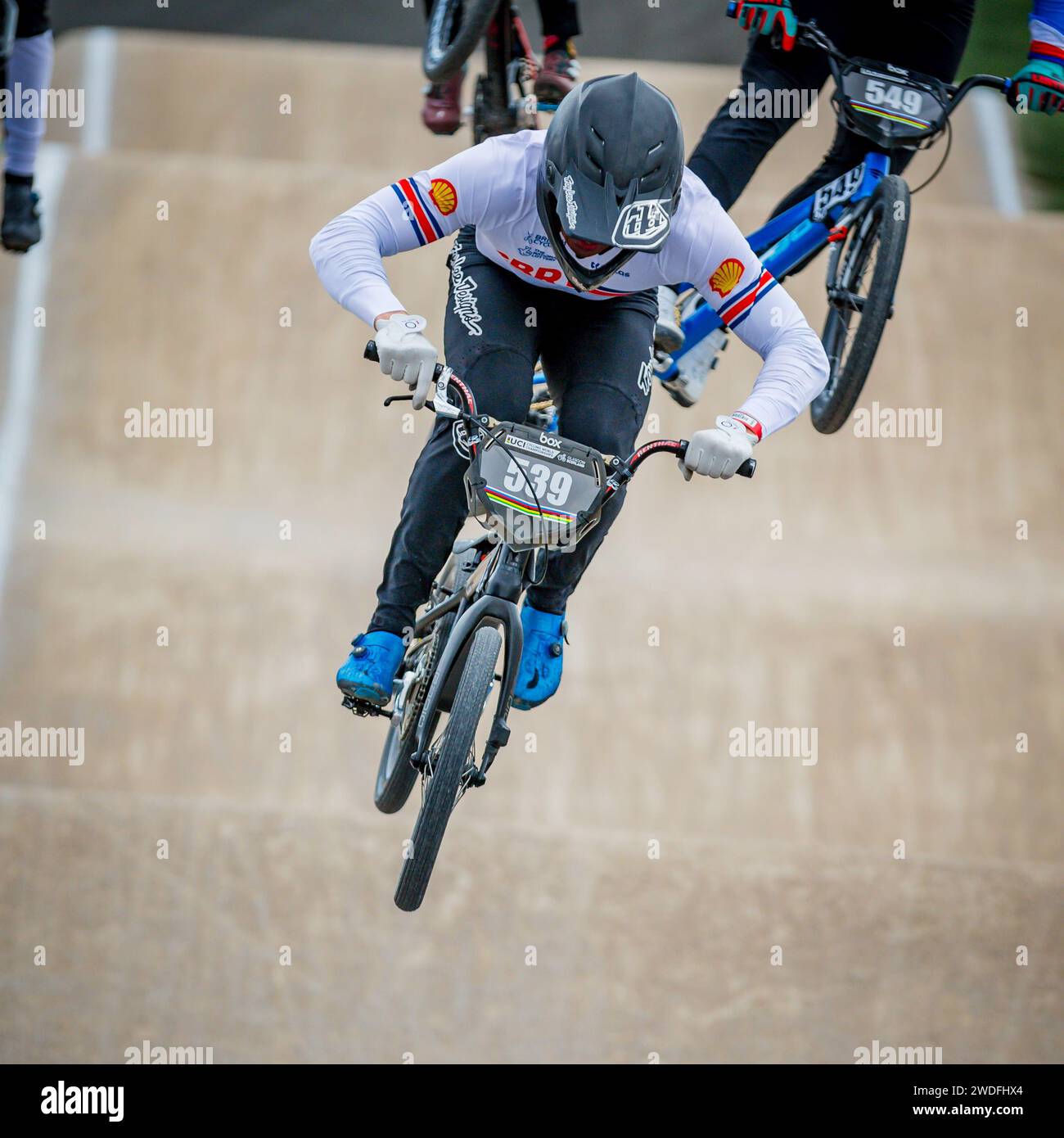Matt GILSTON (GB), Mens U23 BMX Racer, at the 2023 UCI BMX Racing World ...