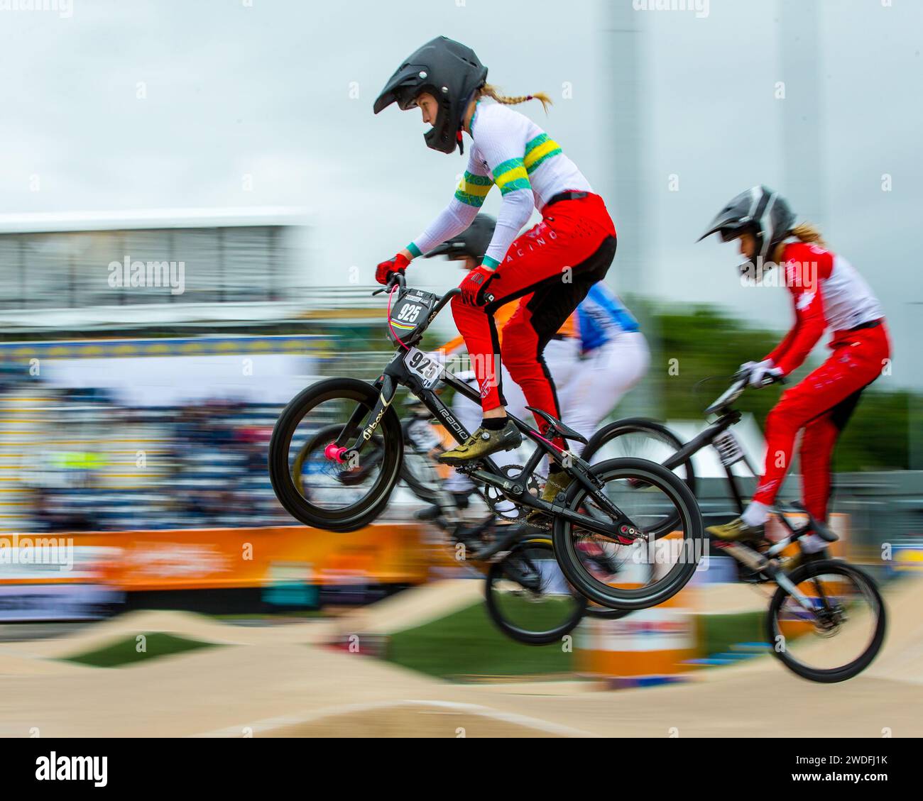 Teya Rufus, Junior Women BMX Racer, Team Australia, at the 2023 World ...