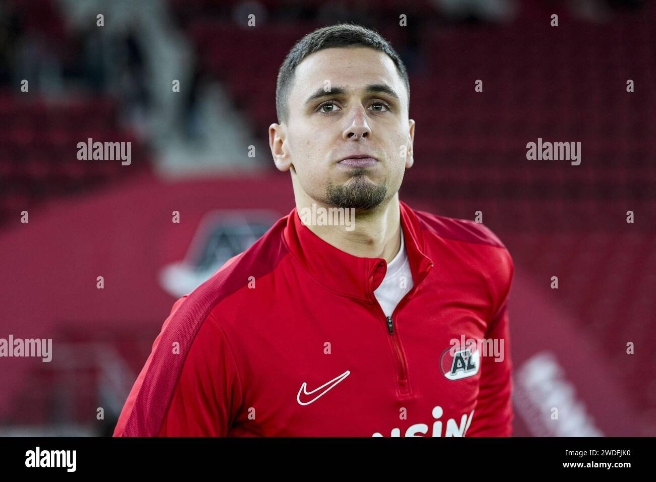 ALKMAAR - Kristijan Belic of AZ Alkmaar during the Dutch Eredivisie ...