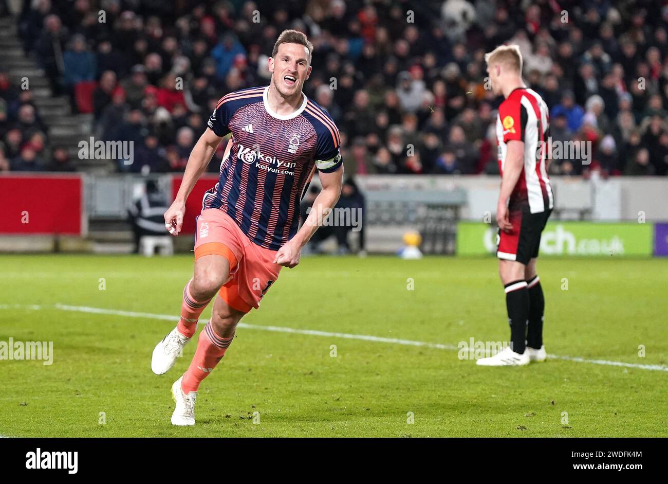 Nottingham forests chris wood hi-res stock photography and images - Alamy