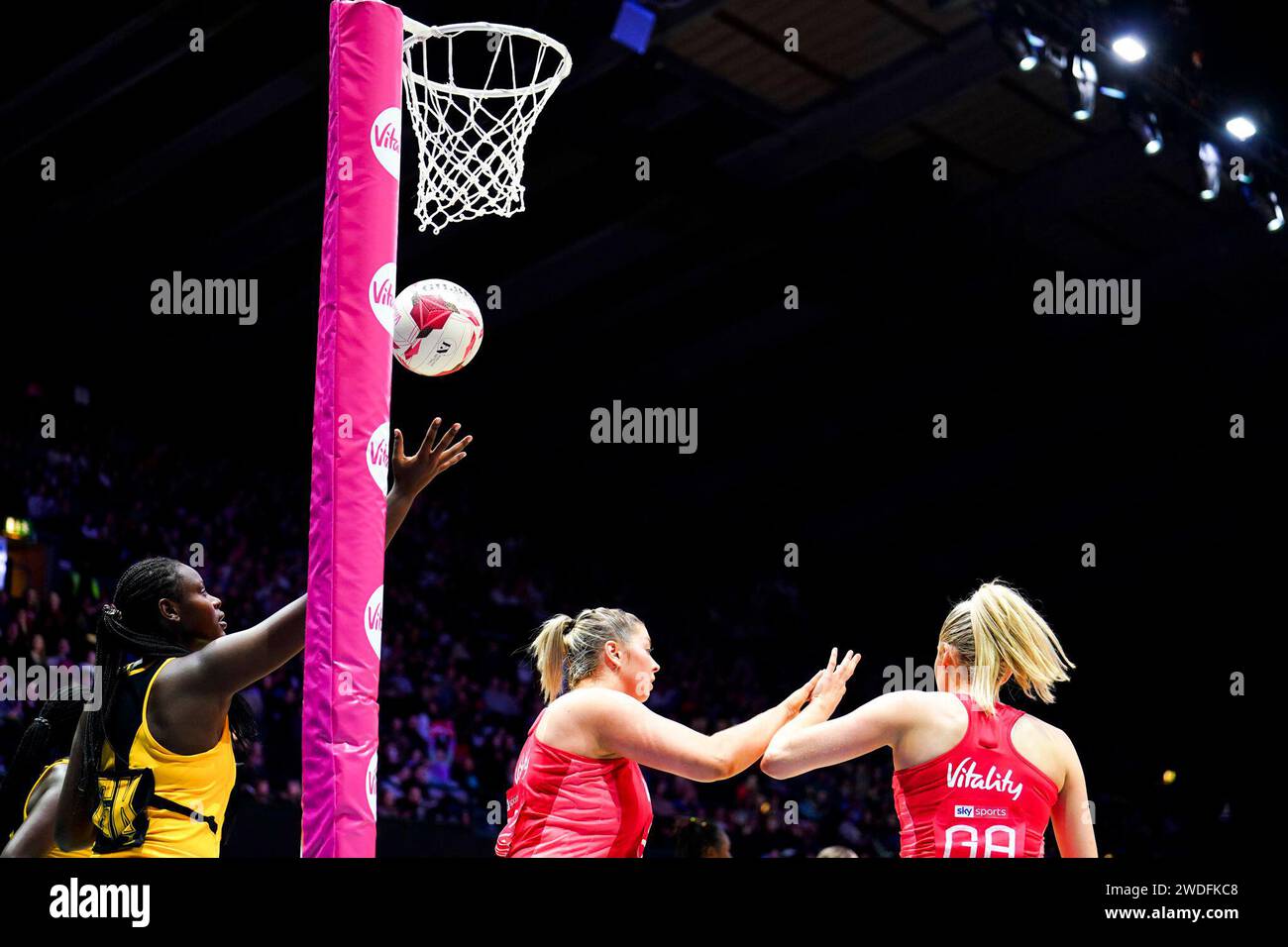 Vitality Roses Eleanor Cardwell and Helen Housby during the Vitality ...