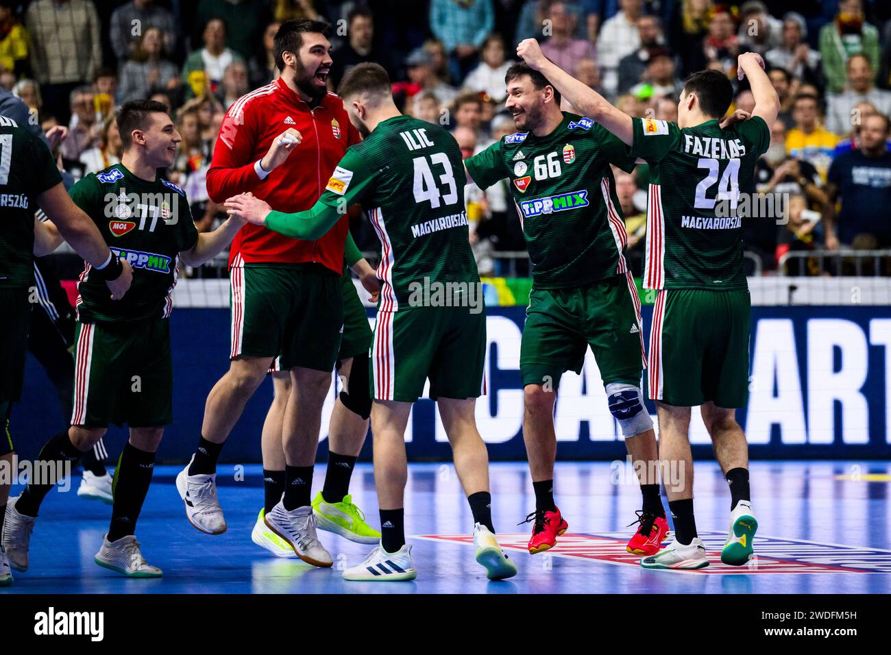 Cologne, Germany. 20th Jan, 2024. Handball: European Championship ...