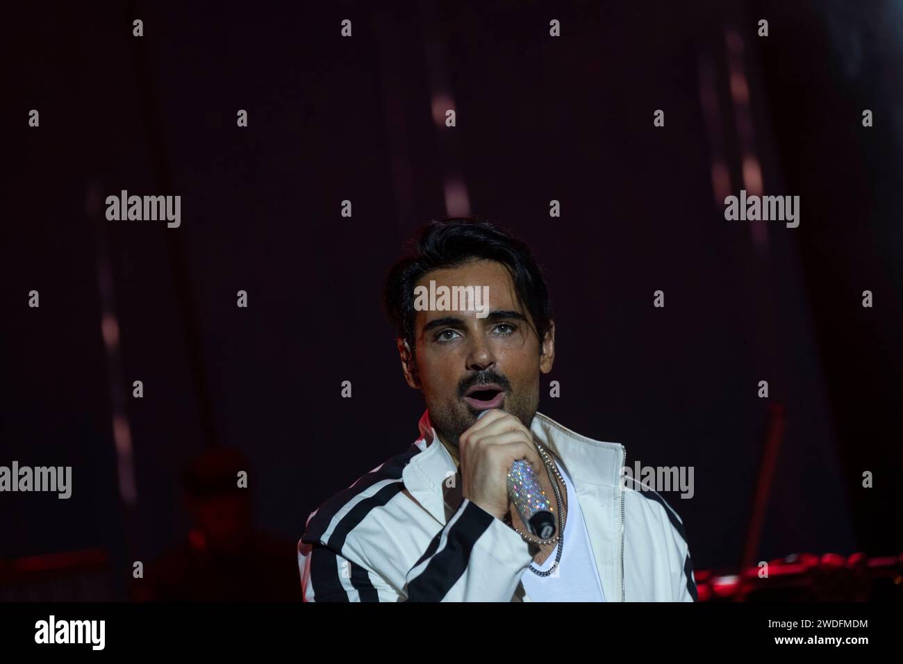 Tehran, Iran. 19th Jan, 2024. Iranian singer and composer Sohrab Pakzad ...