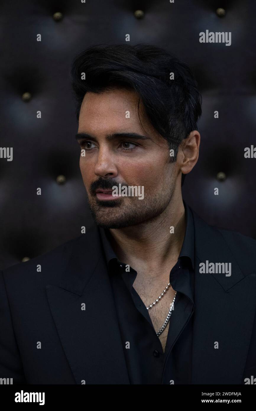 Tehran, Iran. 20th Jan, 2024. Iranian singer and composer Sohrab Pakzad ...