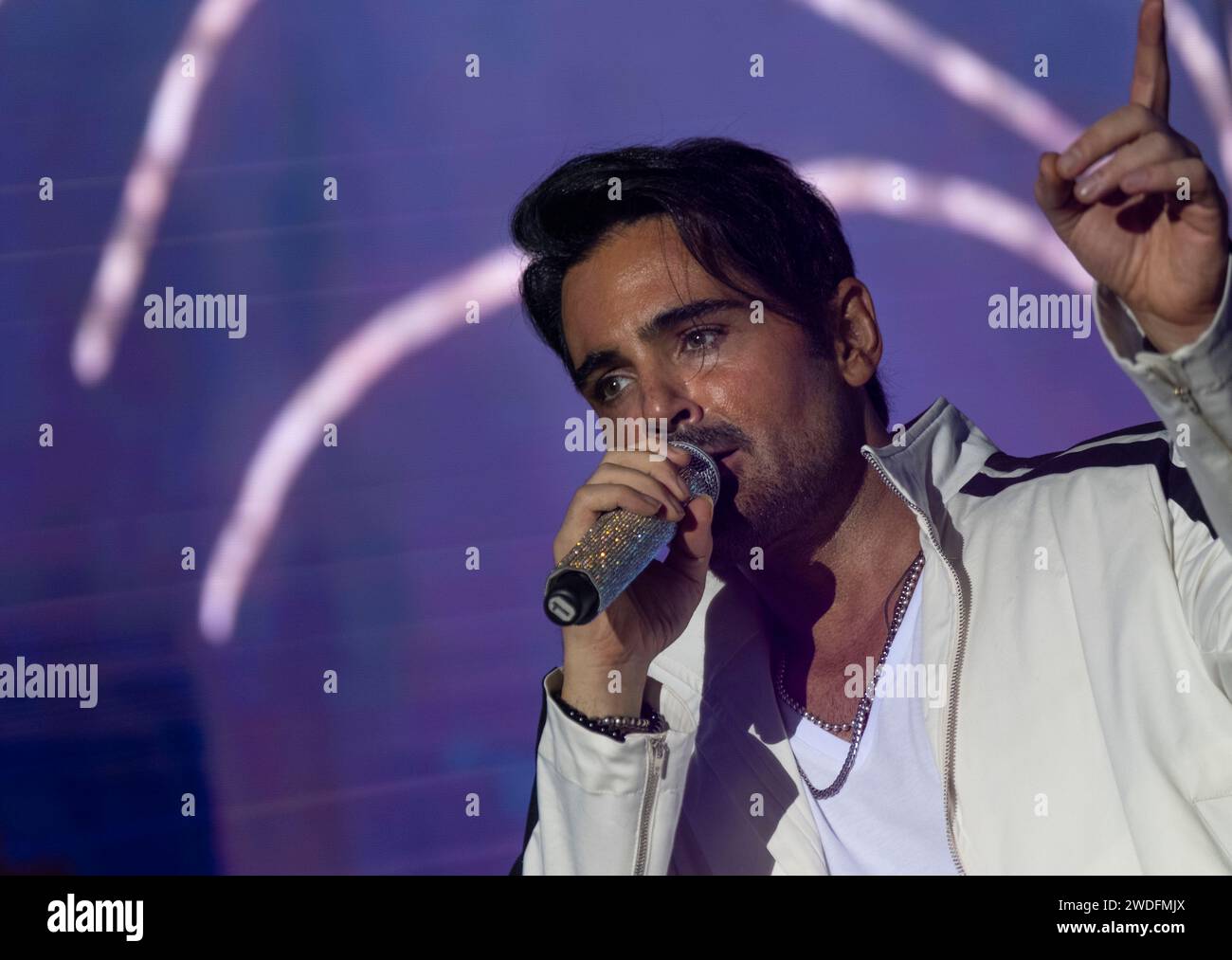 Tehran, Iran. 19th Jan, 2024. Iranian singer and composer Sohrab Pakzad ...