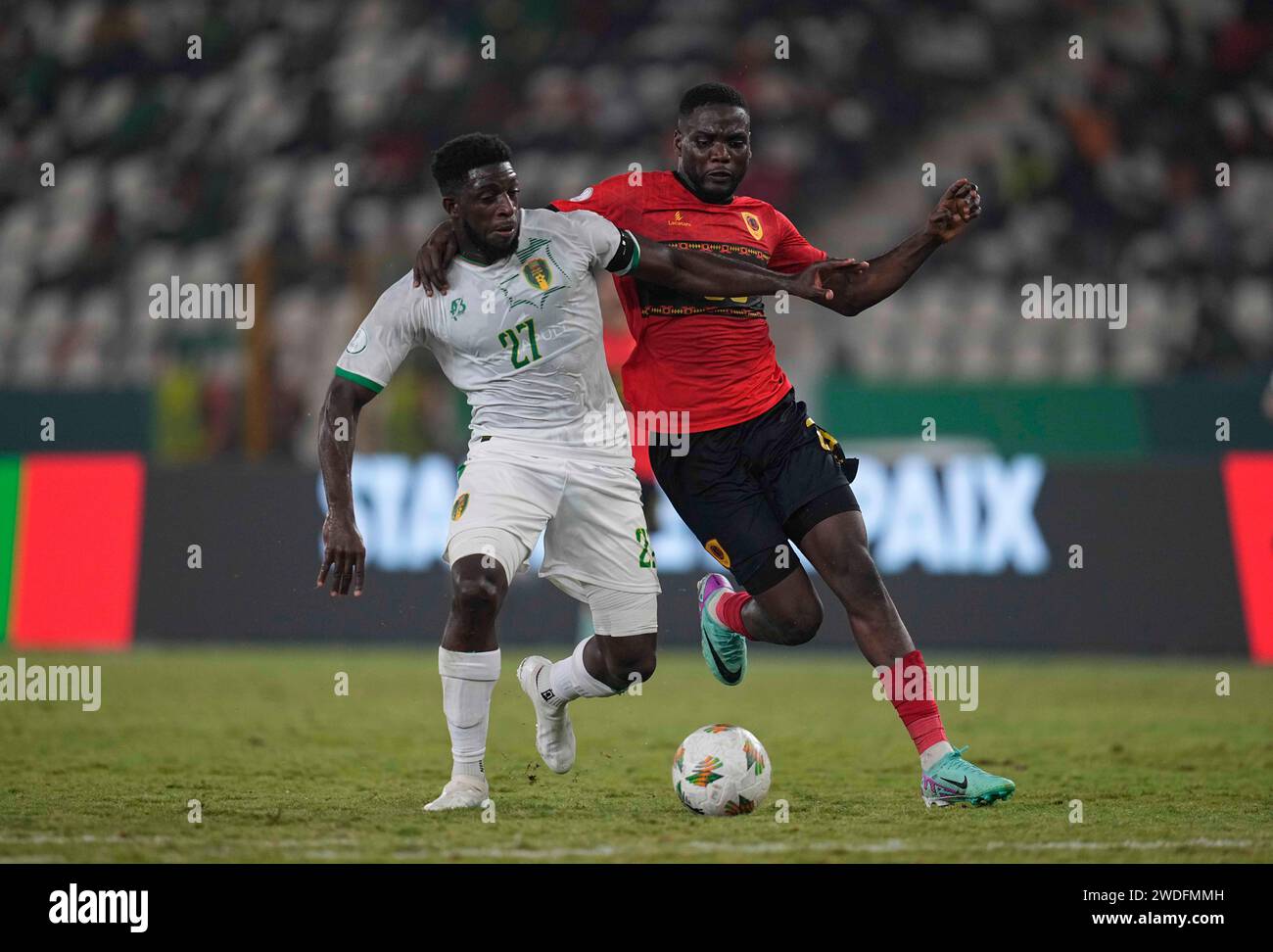 Bouake, Ivory Coast. 20th Jan, 2024. 1 20, 2024. LIVE images from Group ...