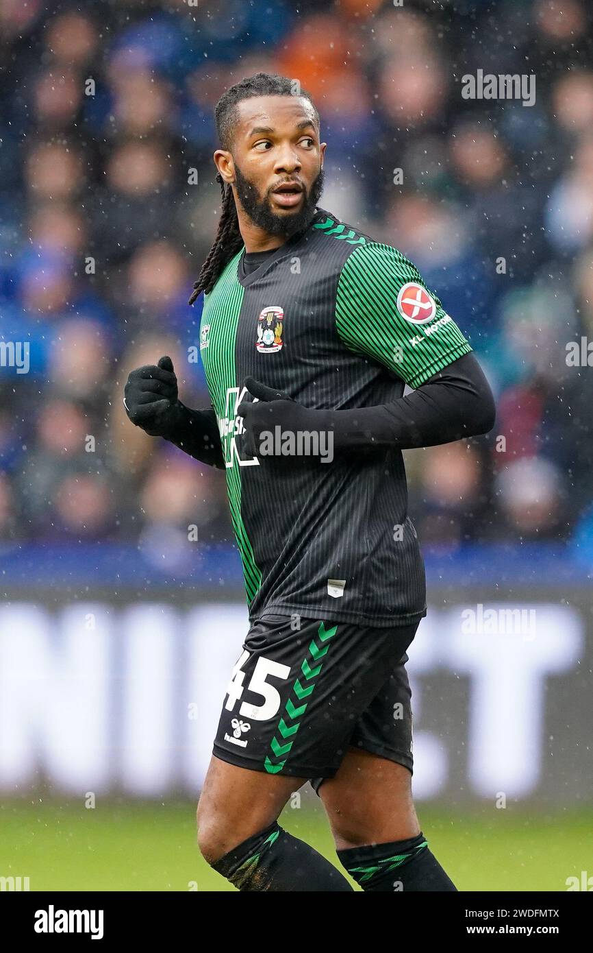Sheffield, UK. 20th Jan, 2024. Coventry City midfielder Kasey Palmer ...