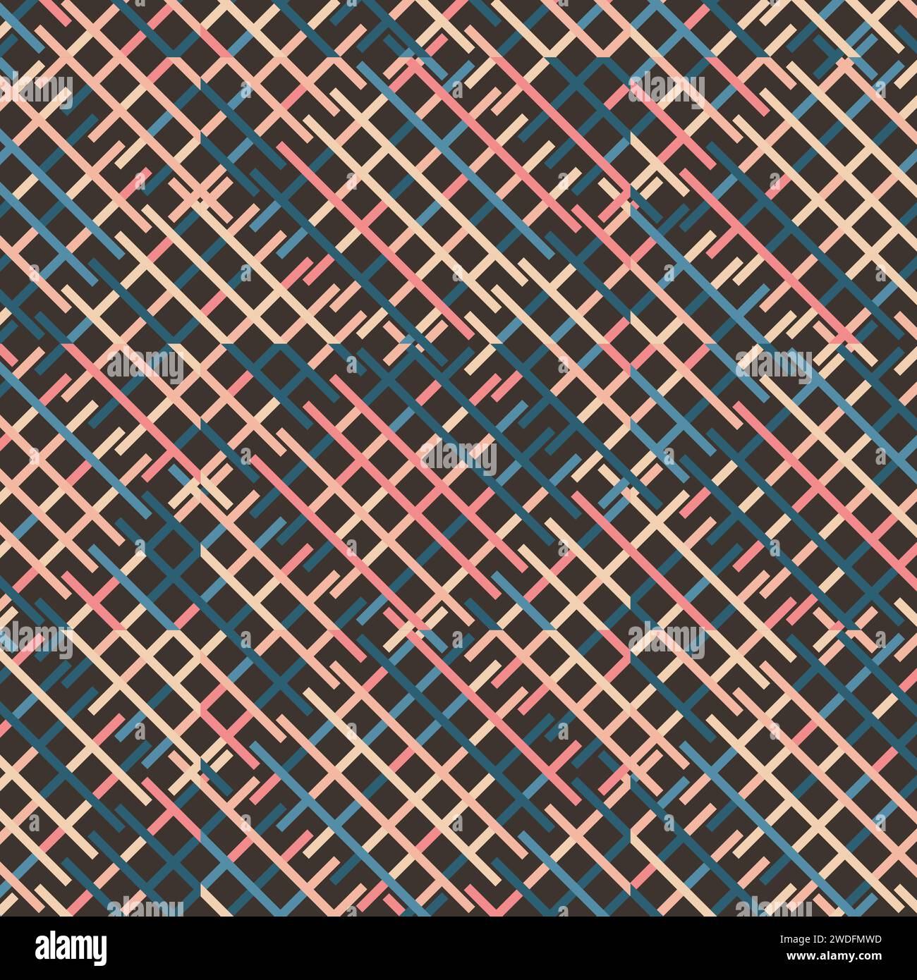 Abstract background with a retro styled pattern Stock Vector Image & Art - Alamy