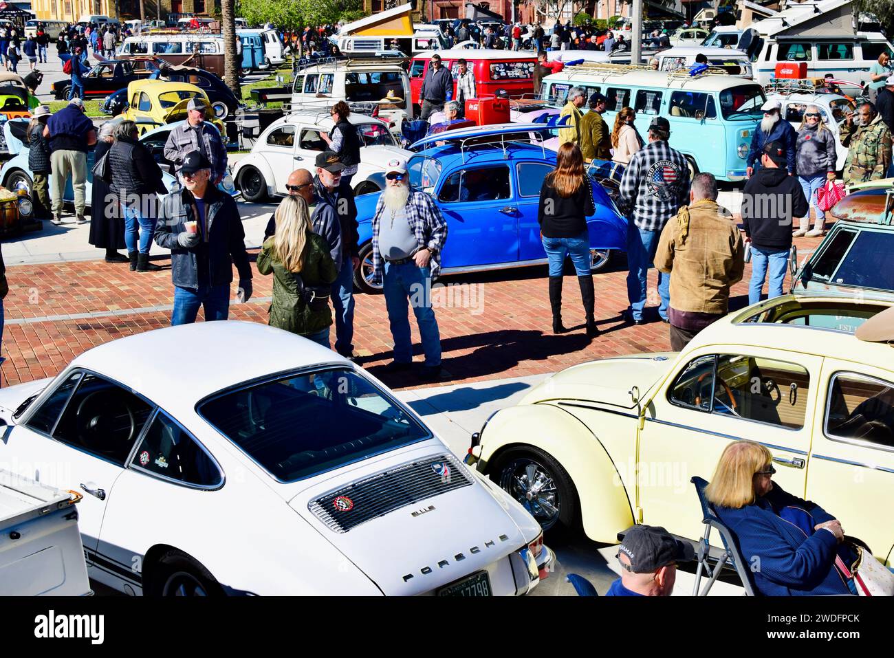 VW car show Sanford, fl Stock Photo - Alamy