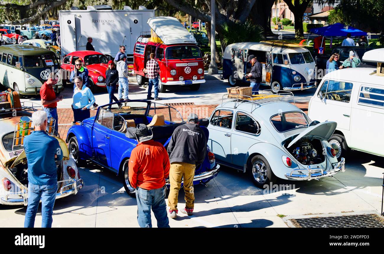VW car show Sanford, fl Stock Photo - Alamy