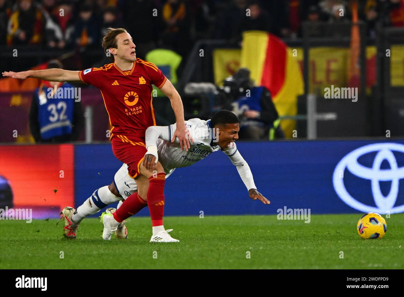 Rome, Italy. 20th Jan, 2024. **** in action during the Serie A match ...