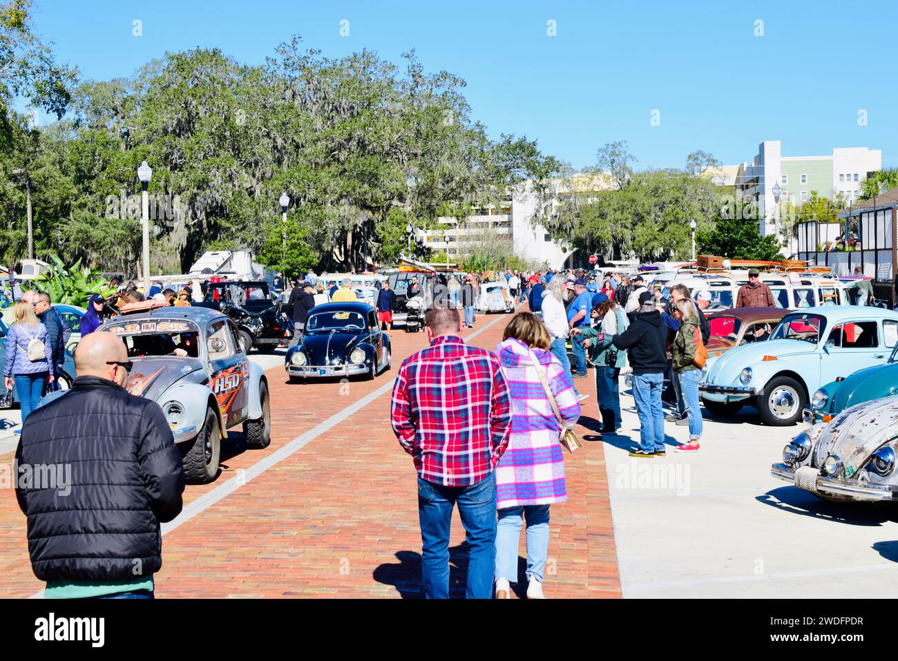 VW car show Sanford, fl Stock Photo - Alamy