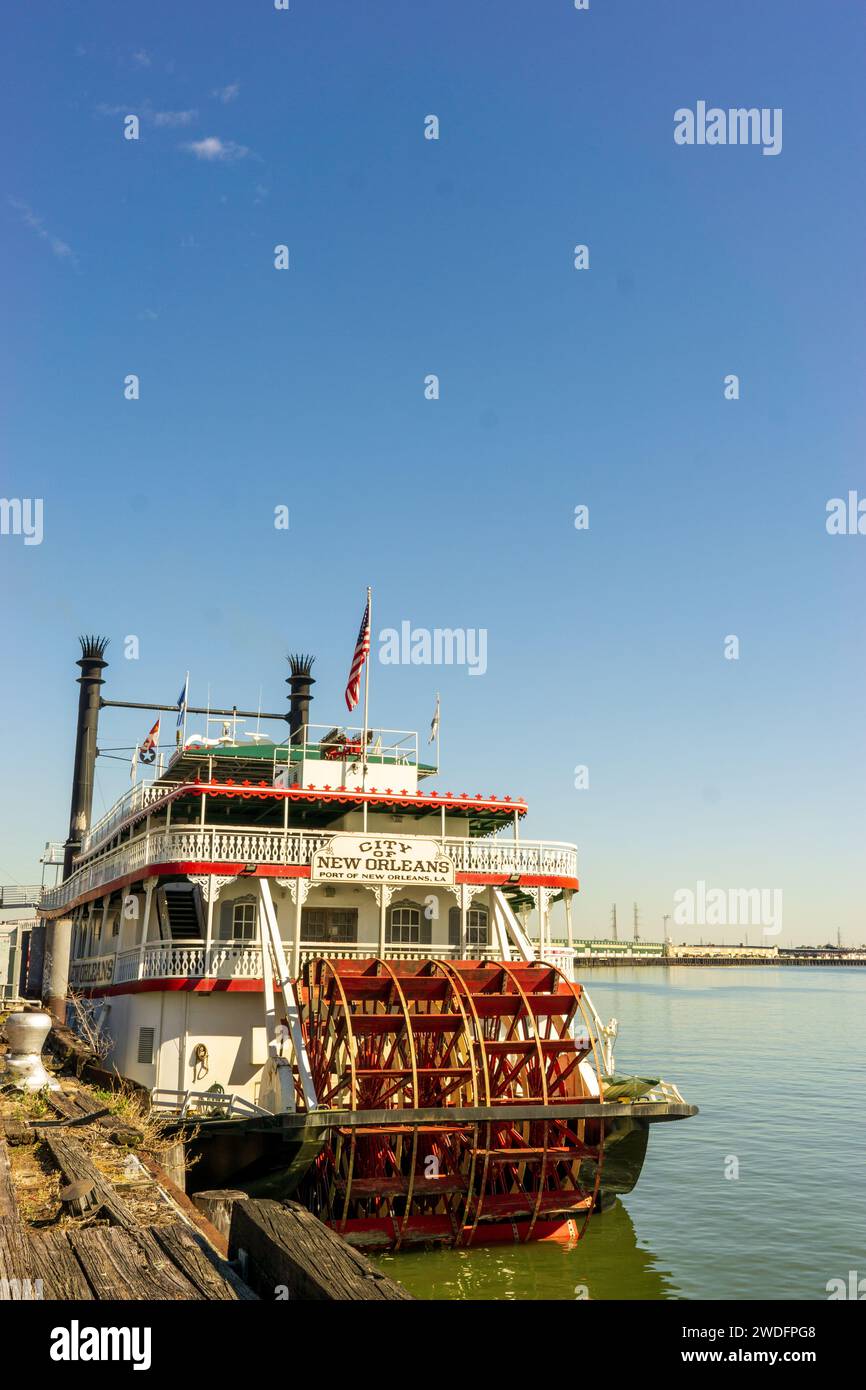 Steamboat New Orleans Stock Photo - Alamy