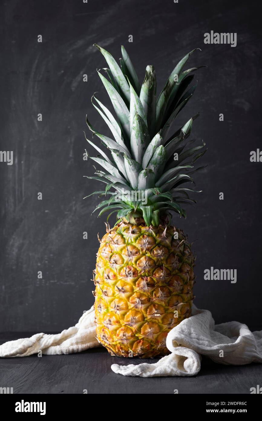 Background pineapple hi-res stock photography and images - Alamy