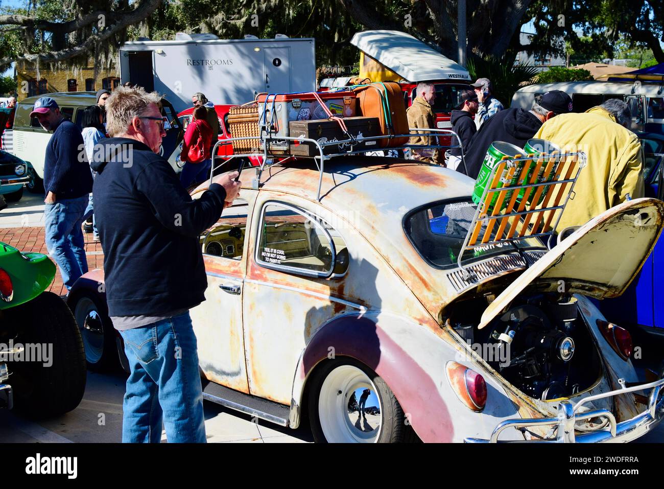 VW car show Sanford, fl Stock Photo - Alamy