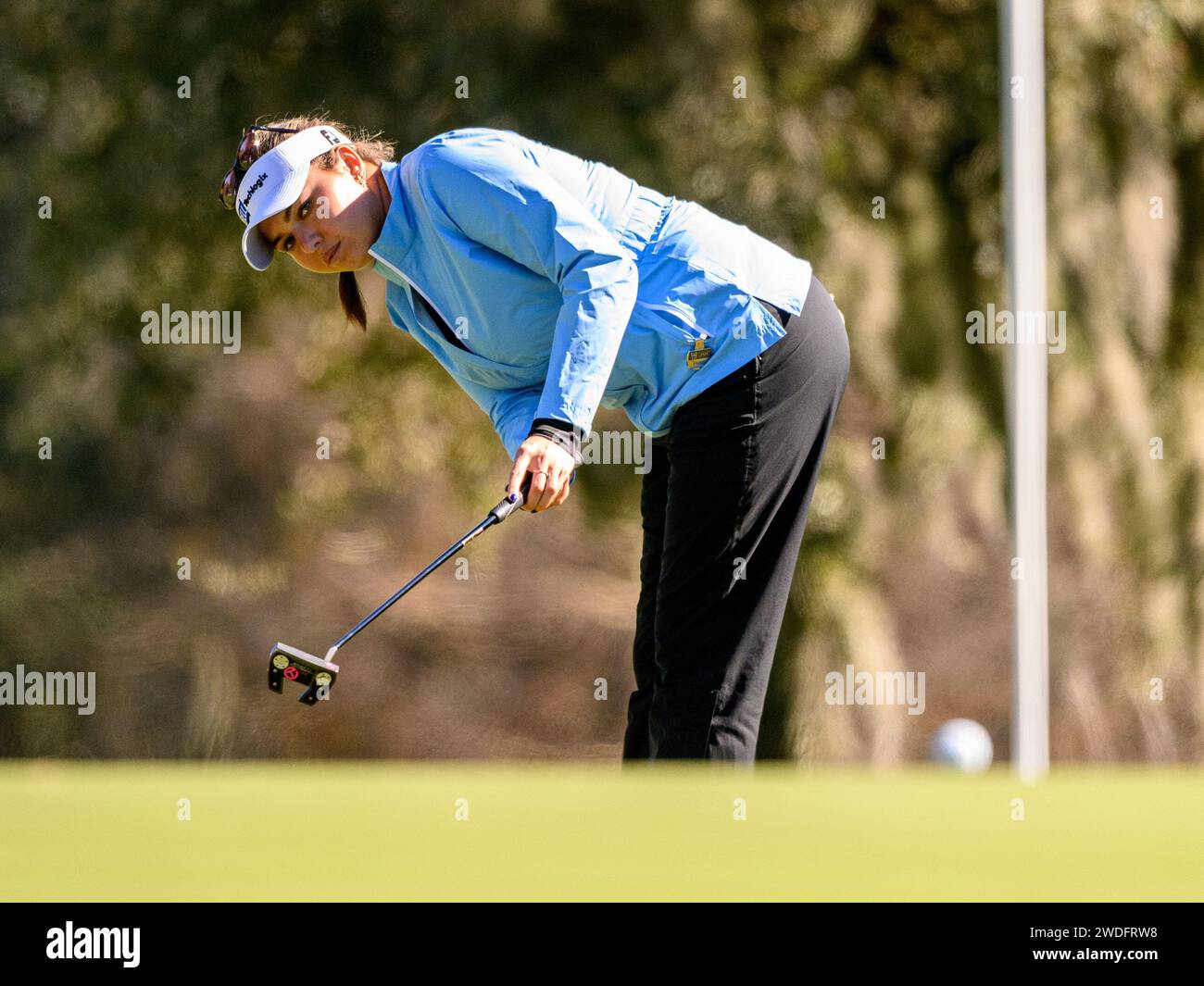 Orlando, USA. 20th Jan, 2024. January 20, 2024: Alexa Pano eyes her ...
