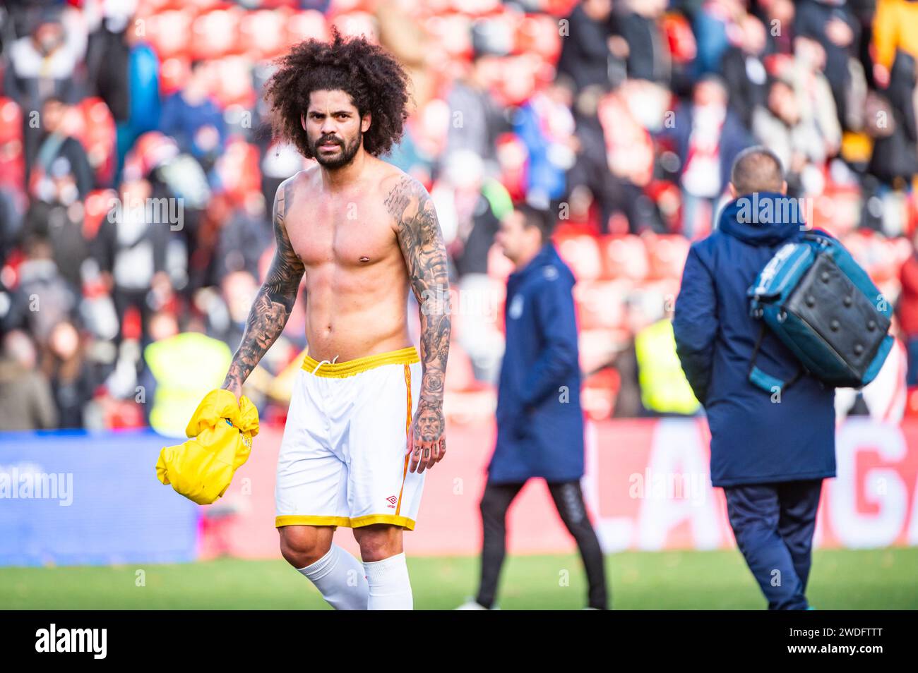 Madrid, Spain. 20th Jan, 2024. Aridane Hernandez Umpierrez of Rayo ...